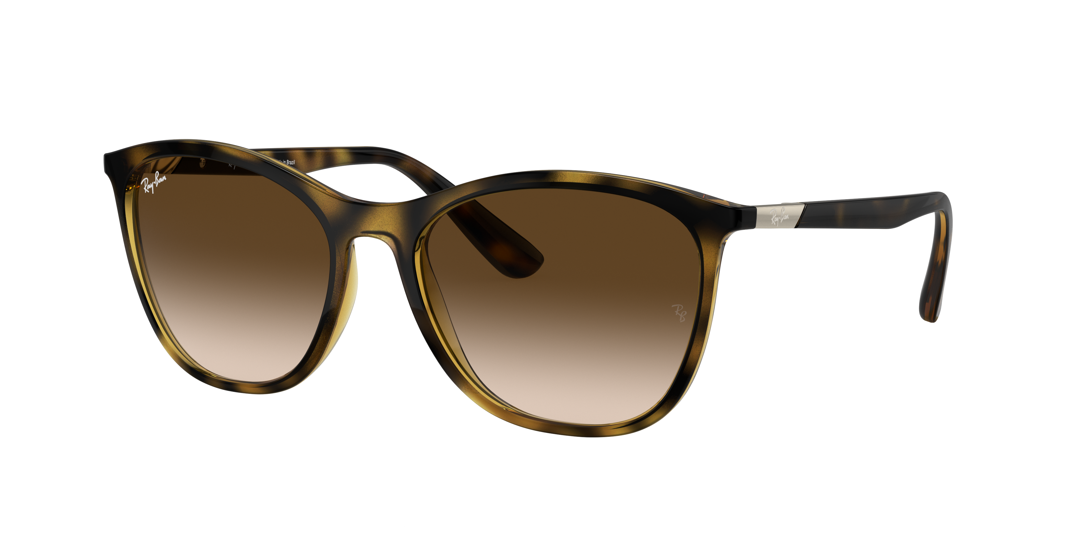 culos De Sol Rb4317 Em Havana Claro E Transparente RB4317L Ray Ban BR culos-de-sol-rb4317-em-havana-claro-e-transparente-rb4317l-ray-ban-br