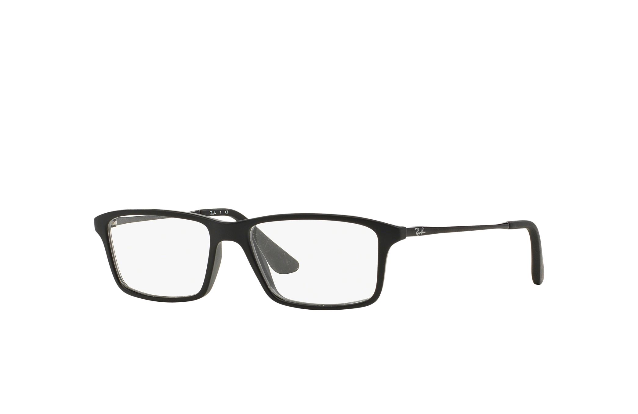 Rb1541 Optics Kids Eyeglasses with Matte Rubber Black Frame (49-14 ...