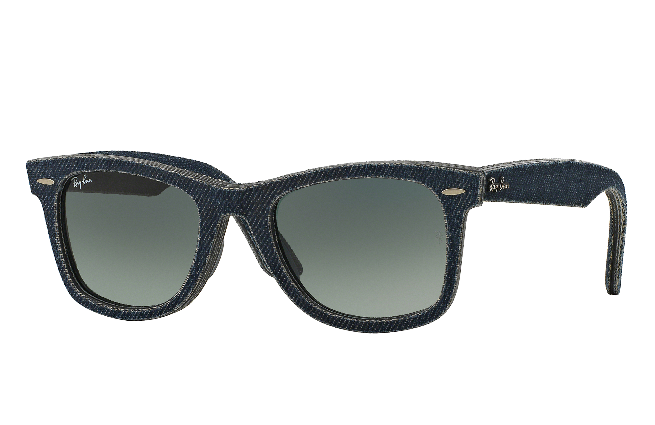 Blue Denim Sunglasses in Grey Gradient and Original Wayfarer Denim ...