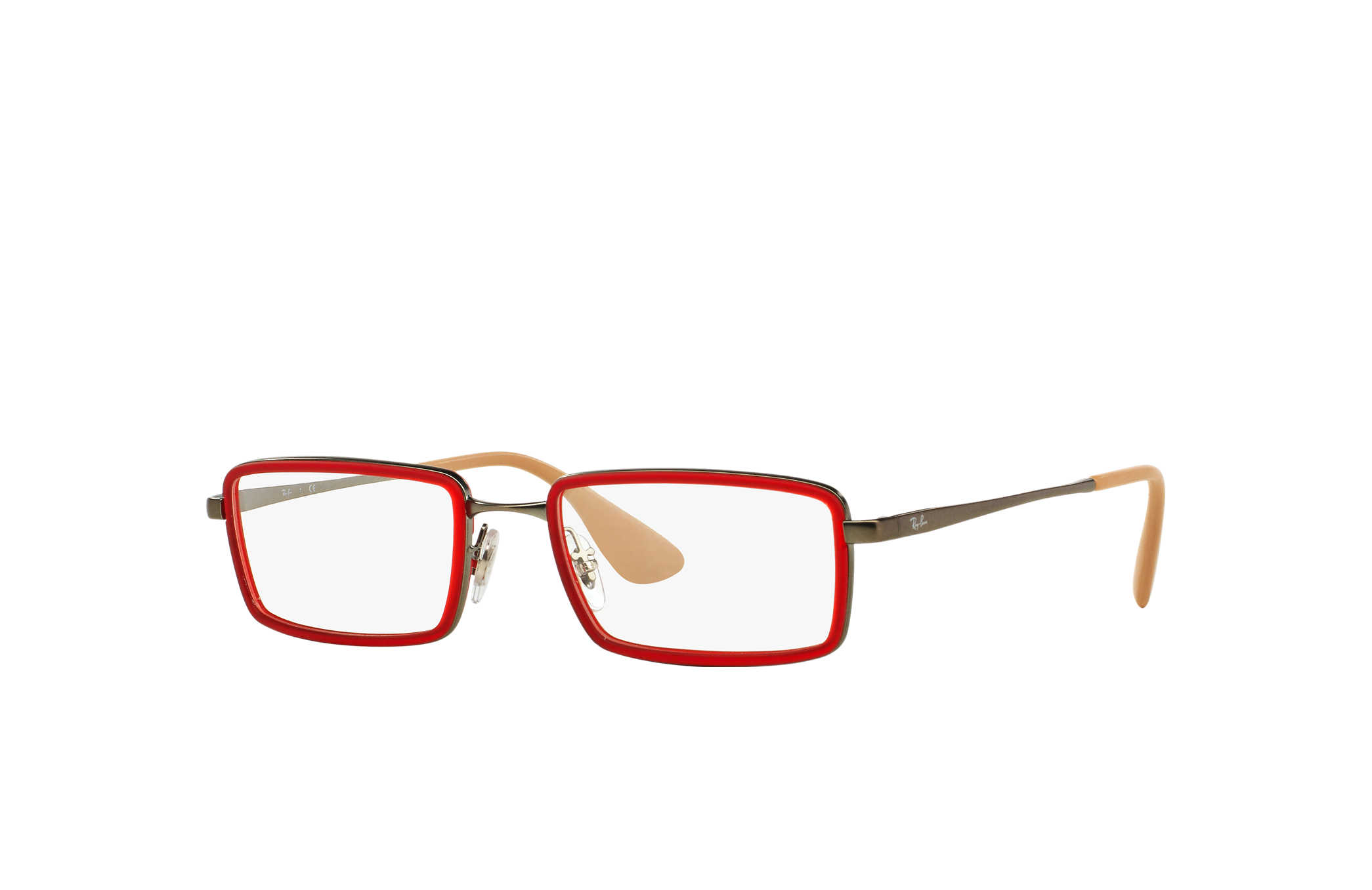 Rb6337 Optics Eyeglasses with Red Frame - RB6337 | Ray-Ban®
