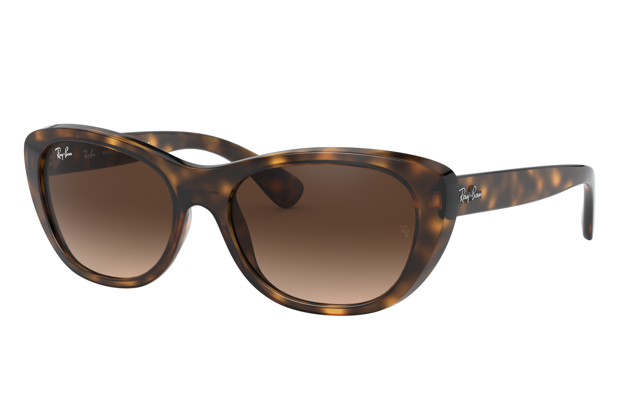 Rb4227 Sunglasses in Light Havana and Brown Gradient - RB4227 | Ray-Ban®