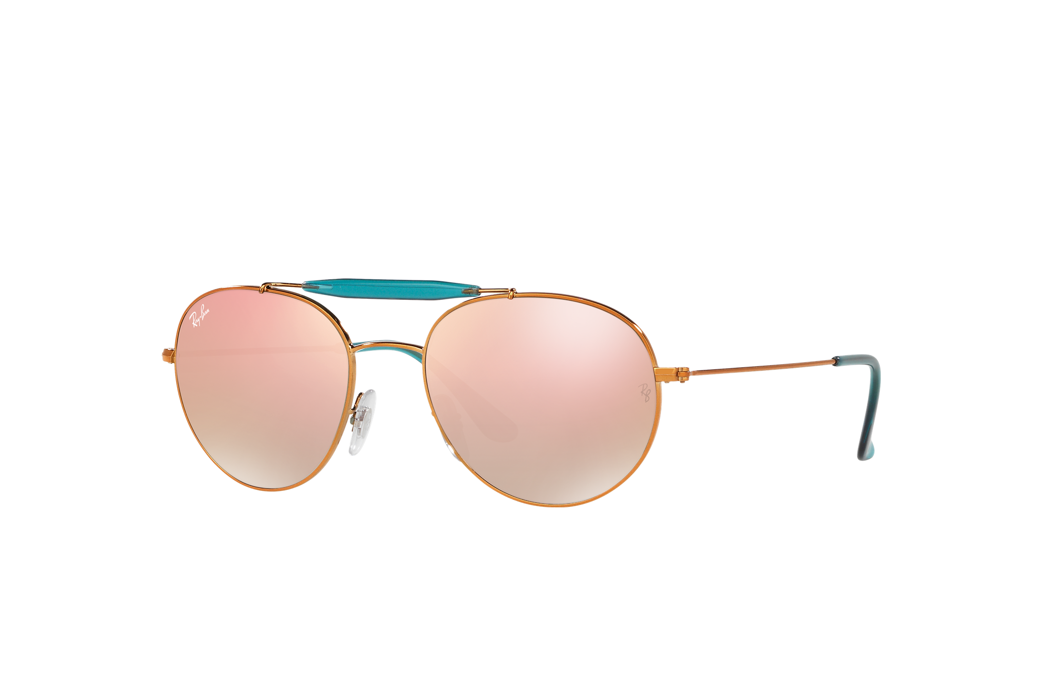 Rb3540 Sunglasses in Bronze-Copper and Copper Gradient Flash - RB3540 ...