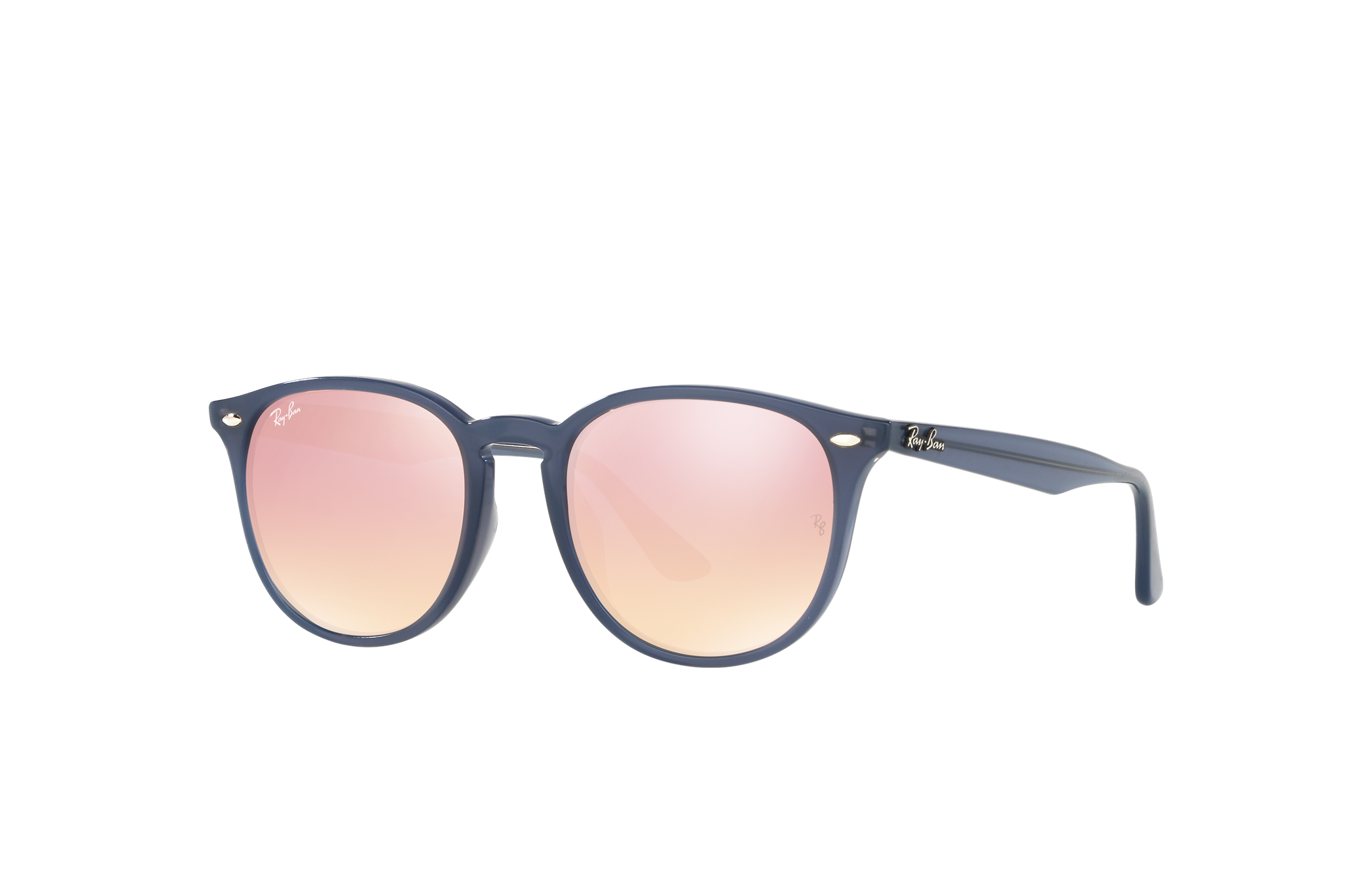 Rb4259f Sunglasses in Polished Blue and Pink Gradient Mirror (53-20 ...