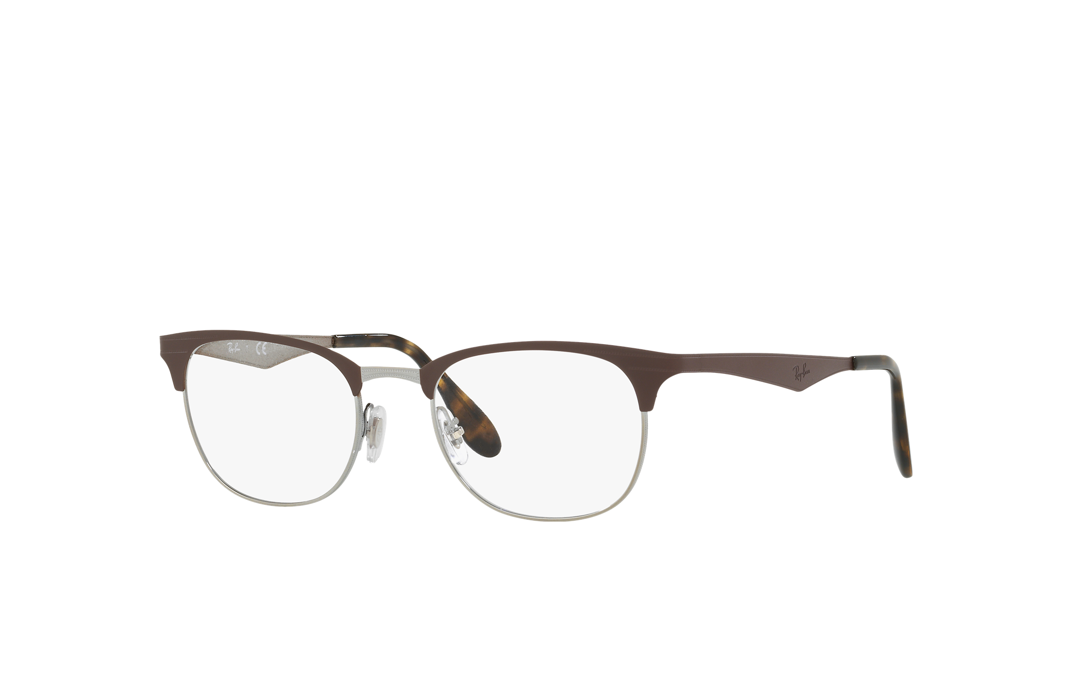Rb6346 Eyeglasses with Matte Brown Frame (50-19) - RB6346 | Ray-Ban®