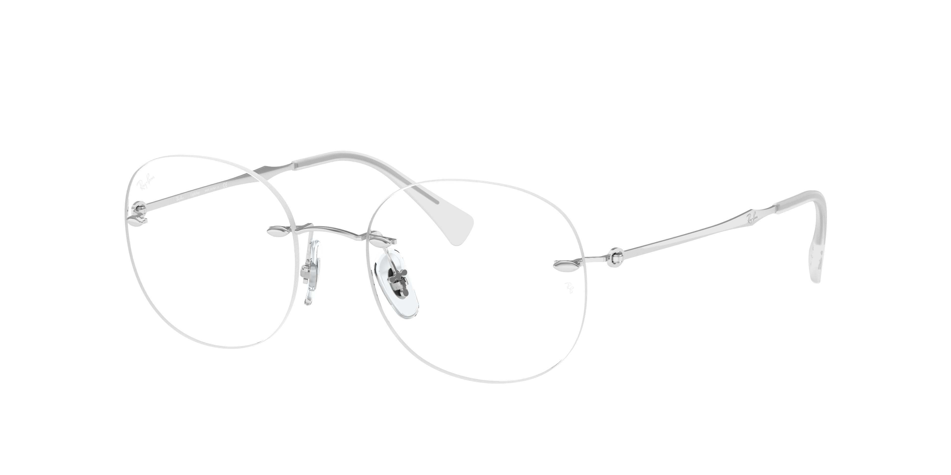 Rb8747 Optics Eyeglasses with Silver Frame - RB8747 | Ray-Ban®