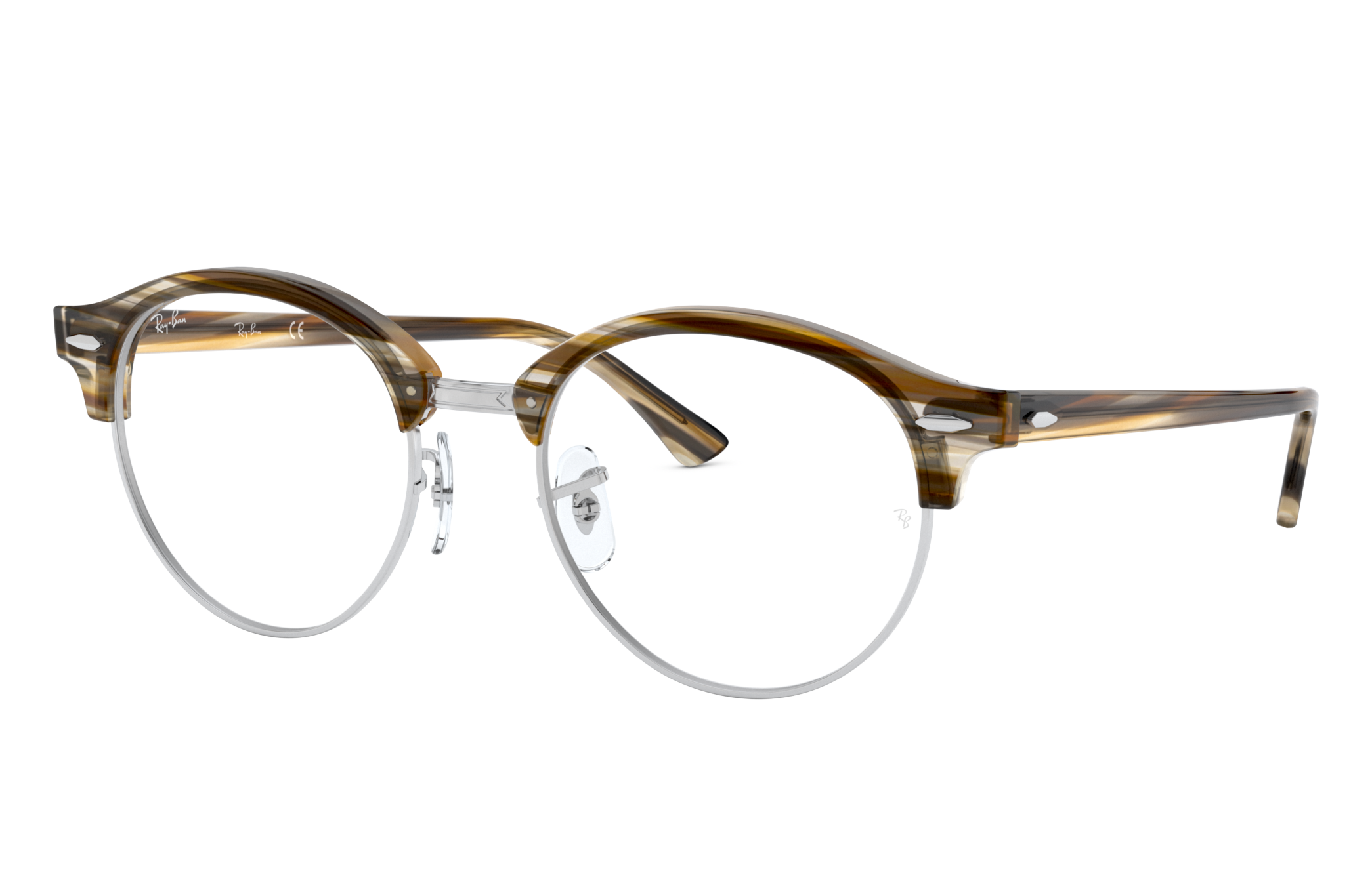 Clubround Optics Eyeglasses With Grey Frame Ray Ban clubround-optics-eyeglasses-with-grey-frame-ray-ban