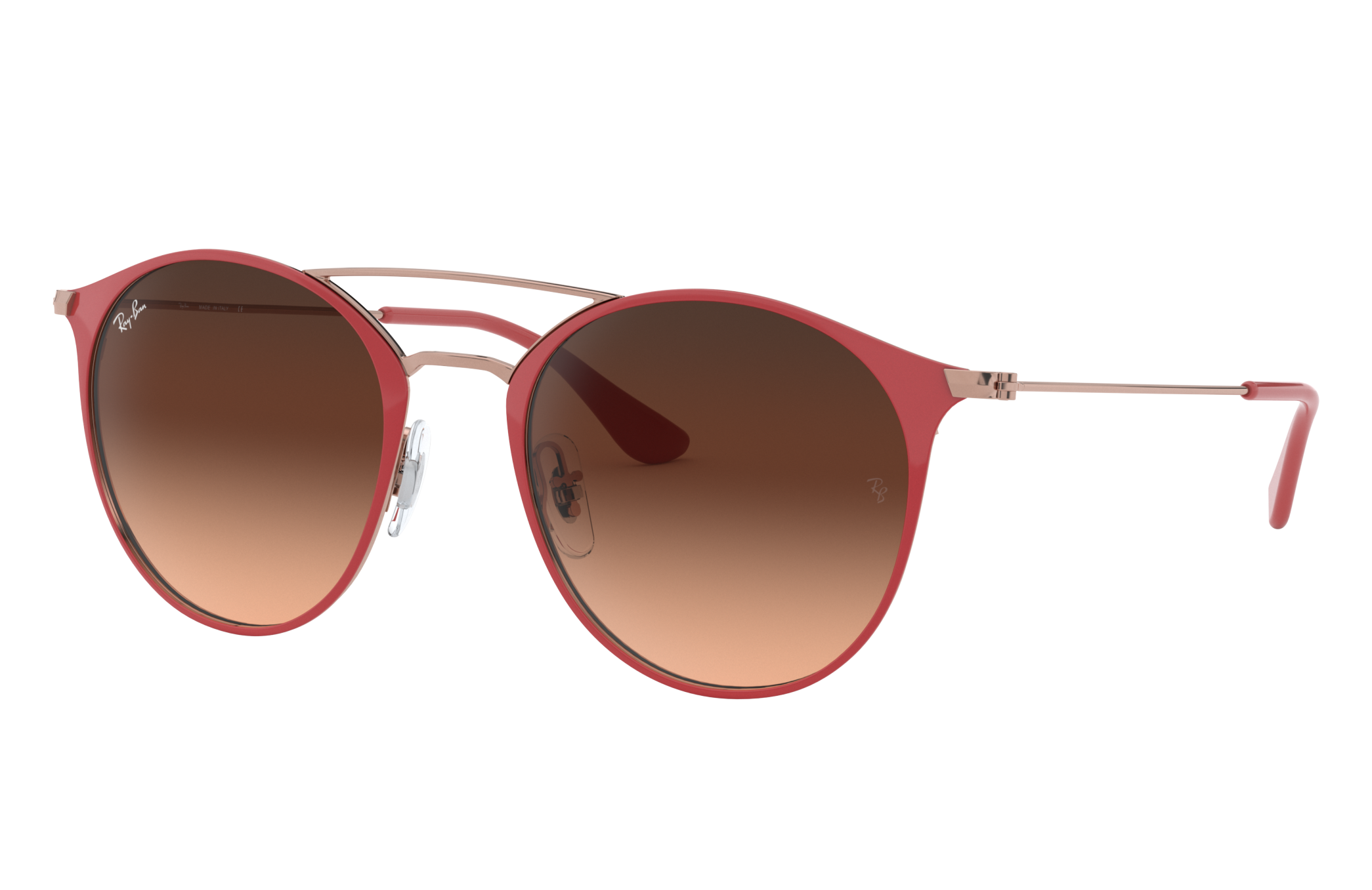 Rb3546 Sunglasses in Red and Pink/Brown Gradient - RB3546 | Ray-Ban®