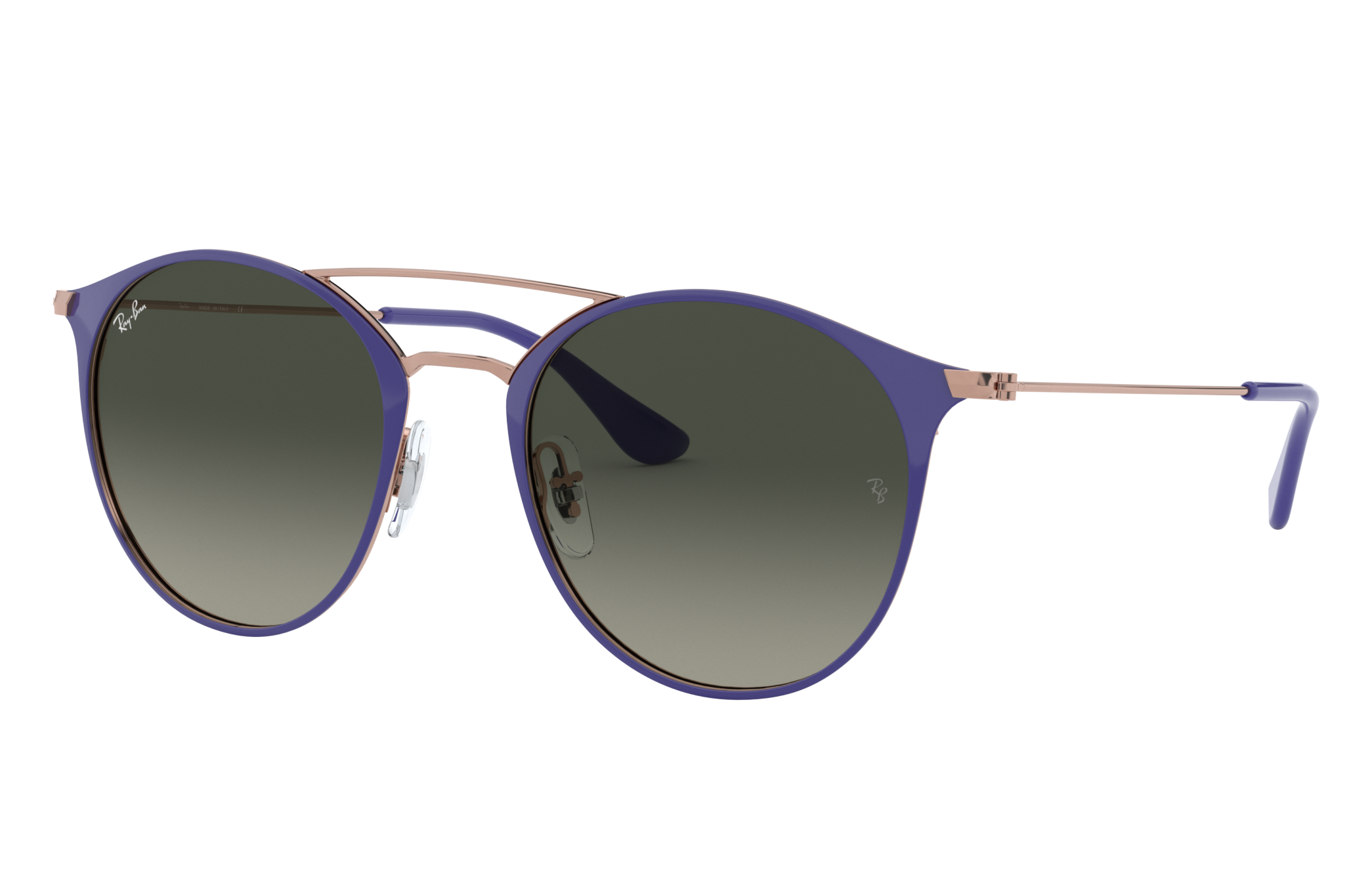 Rb3546 Sunglasses in Violet and Grey Gradient - RB3546 | Ray-Ban®