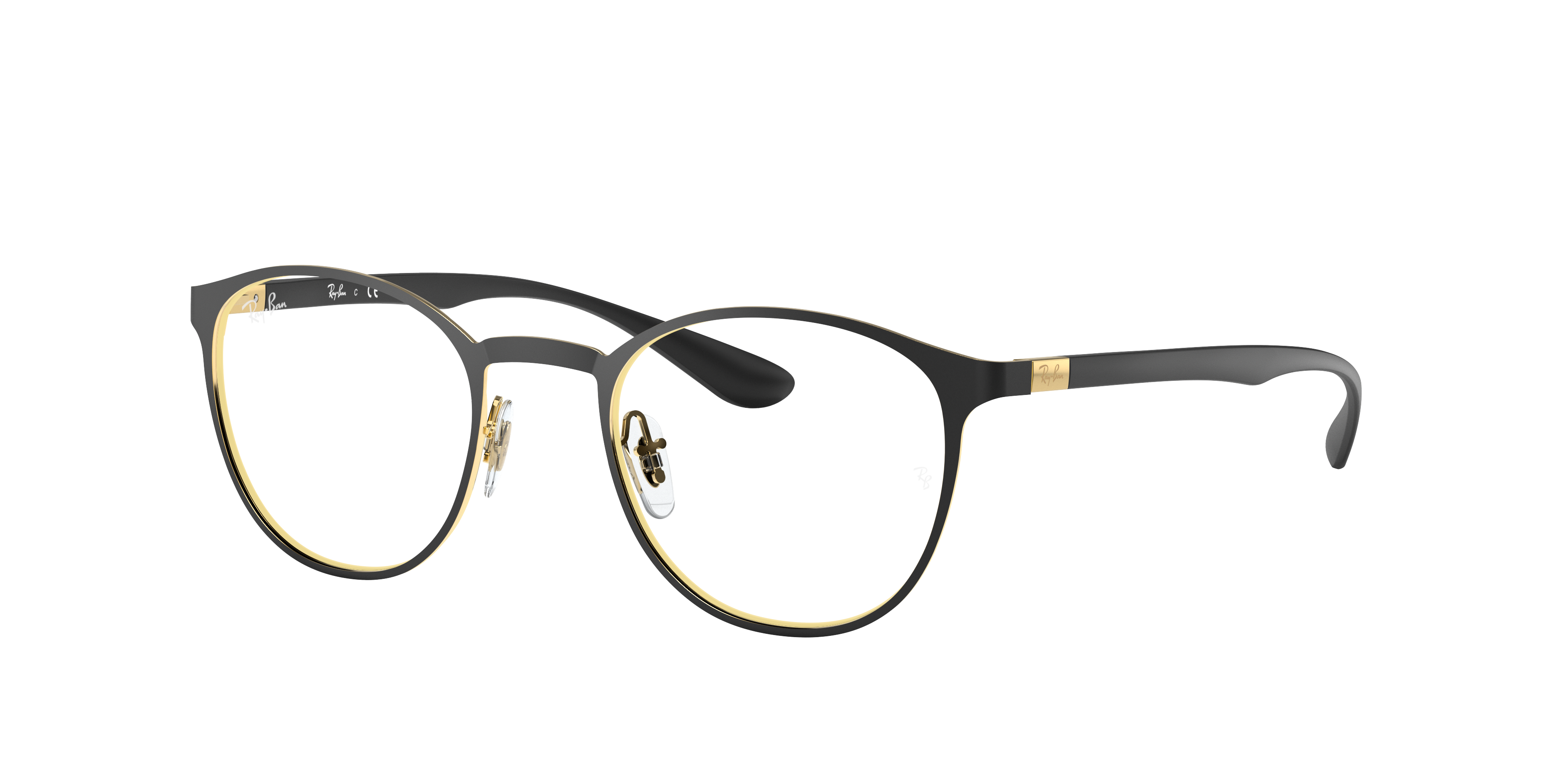 Rb6355 Optics Eyeglasses with Black On Gold Frame - RB6355 | Ray-Ban® US