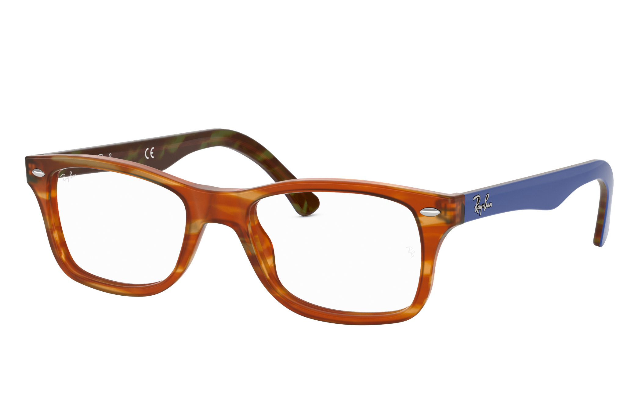 Rb5228 Optics Eyeglasses with Light Brown Havana Frame - RB5228F | Ray-Ban®