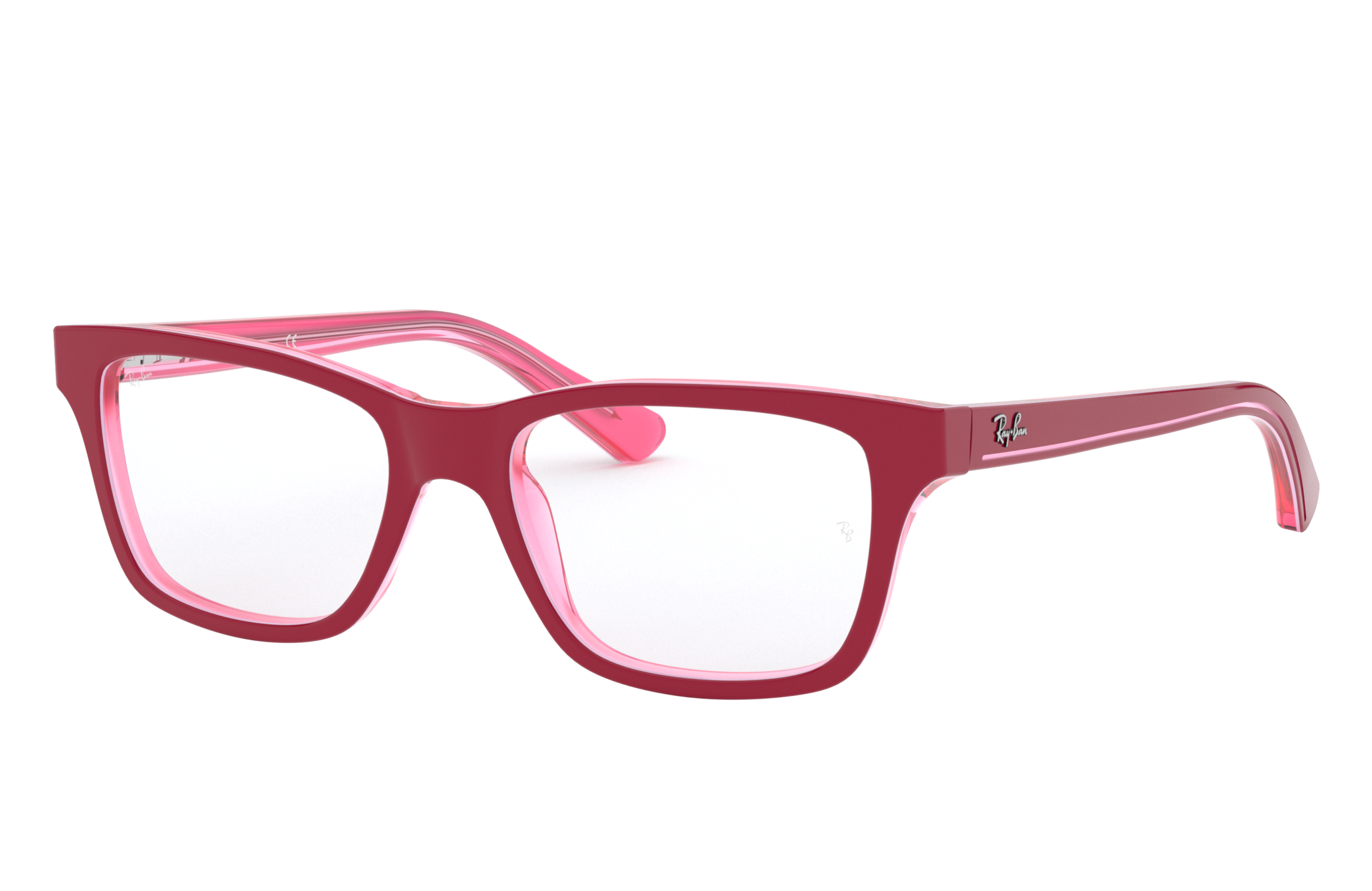 Rb1536 Optics Kids Eyeglasses with Bordeaux On Pink Frame - RY1536 ...