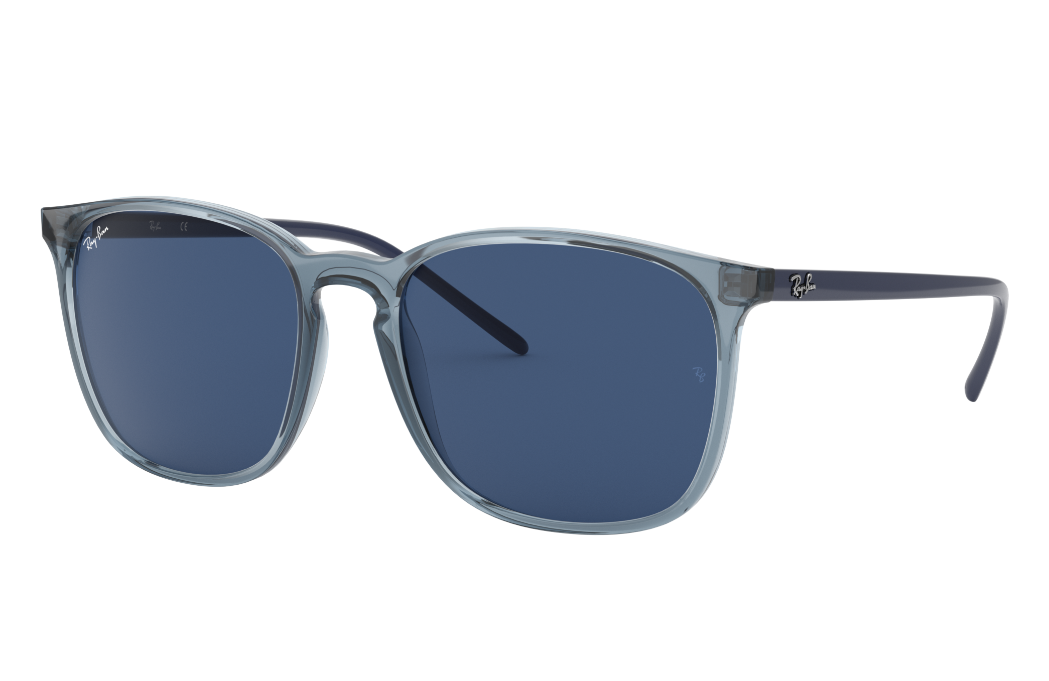 Transparent Blue Sunglasses in Blue Classic and Rb4387 - RB4387F | Ray-Ban®