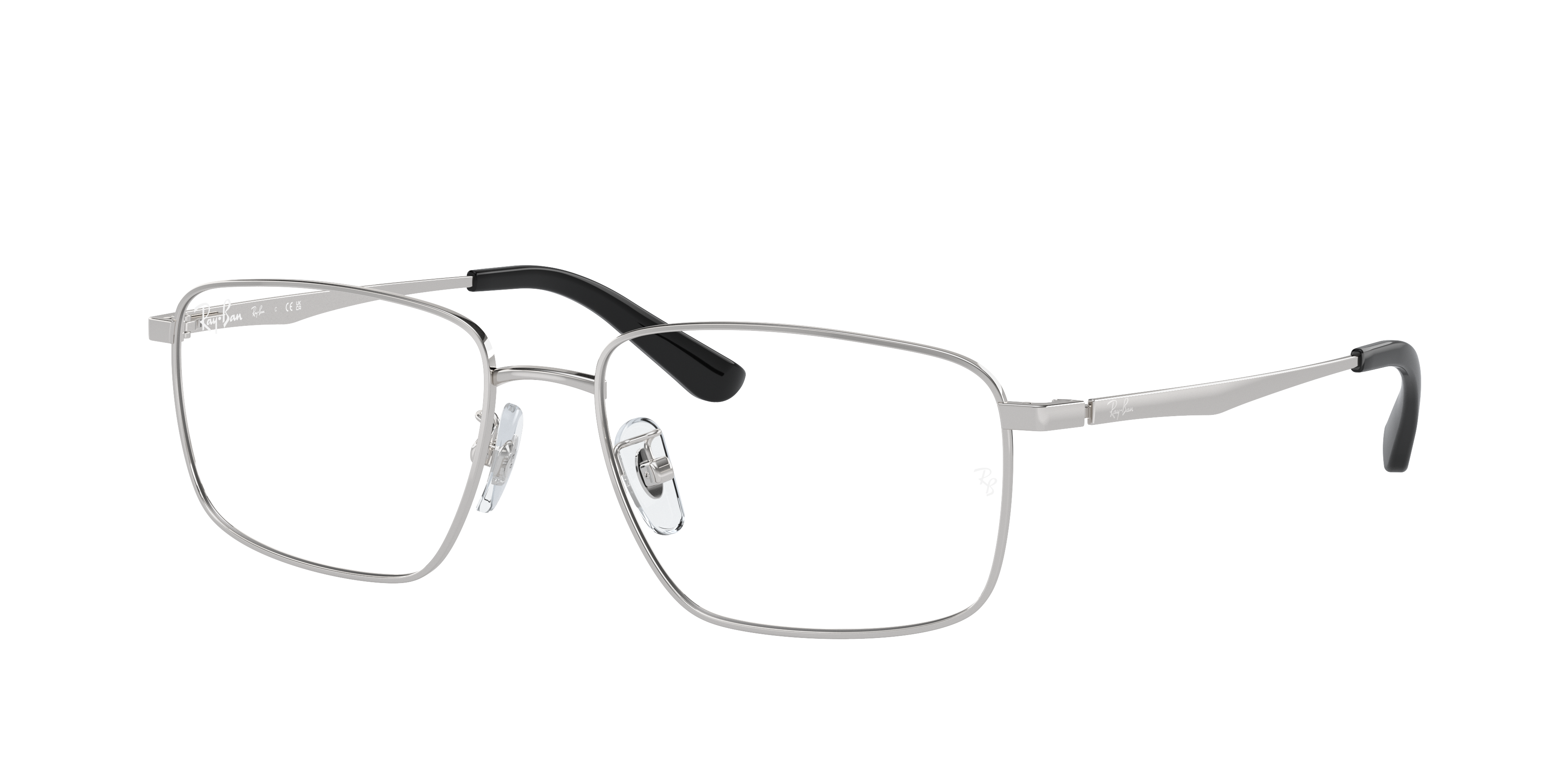 Rb6524d Optics Eyeglasses with Polished Silver Frame (56-17) - RB6524D ...