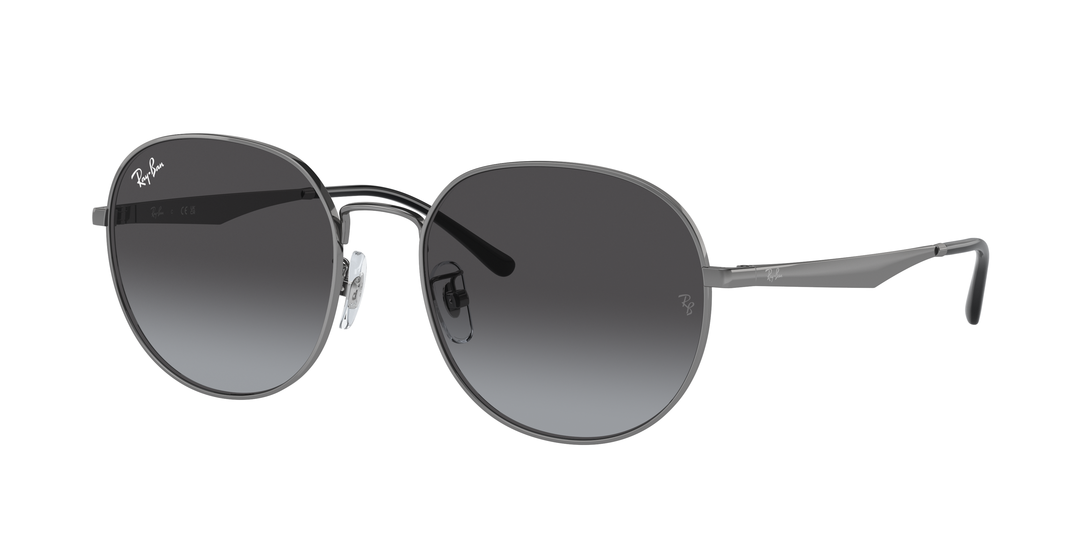 Rb3727d Sunglasses in Polished Gunmetal and Grey (57-19) - RB3727D ...
