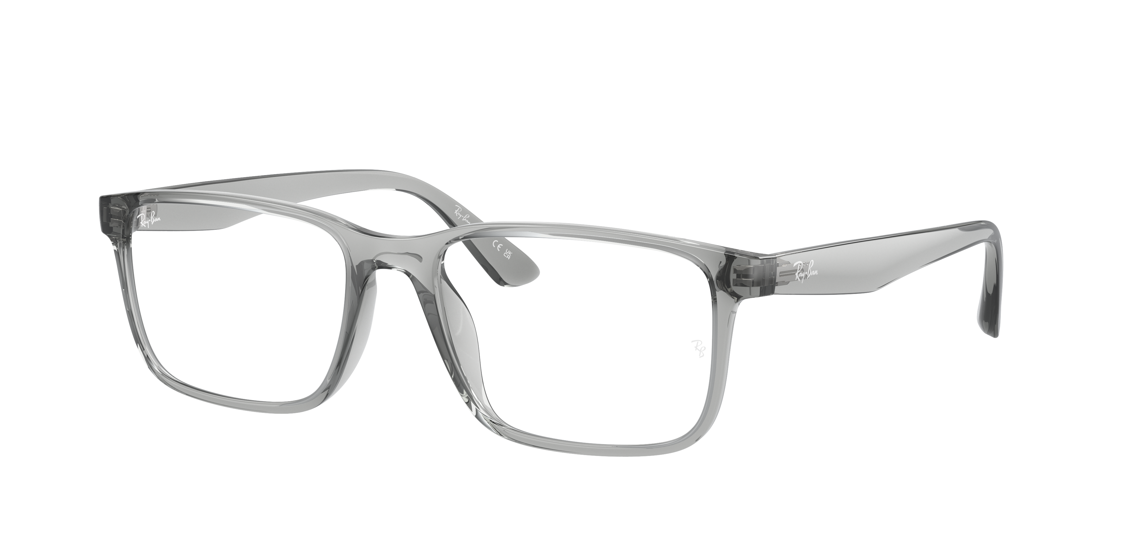 Rb7241d Optics Eyeglasses with Transparent Grey Frame - RB7241D | Ray-Ban®