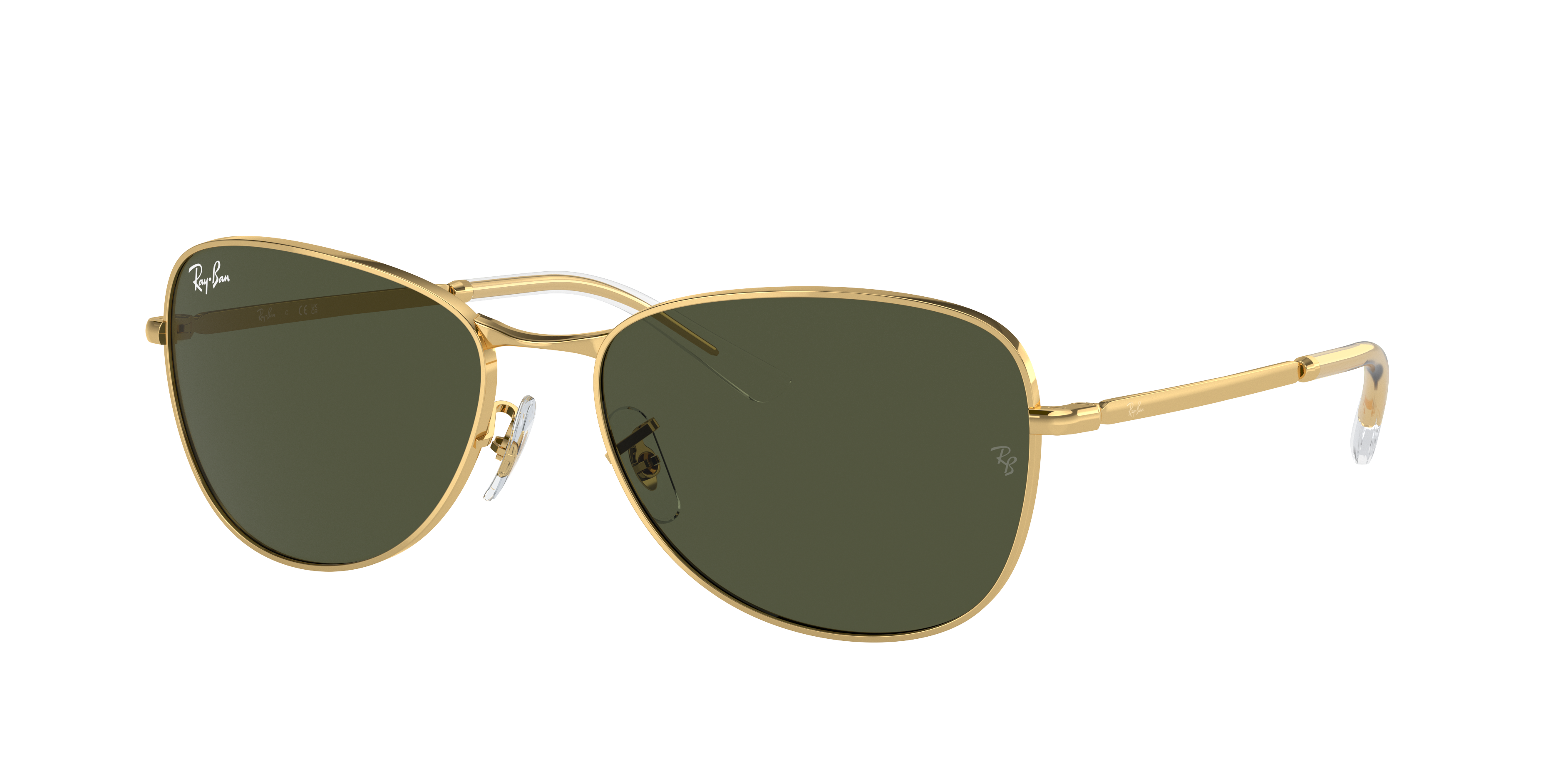Arista Gold Sunglasses in Green and Rb3733 - RB3733 | Ray-Ban®