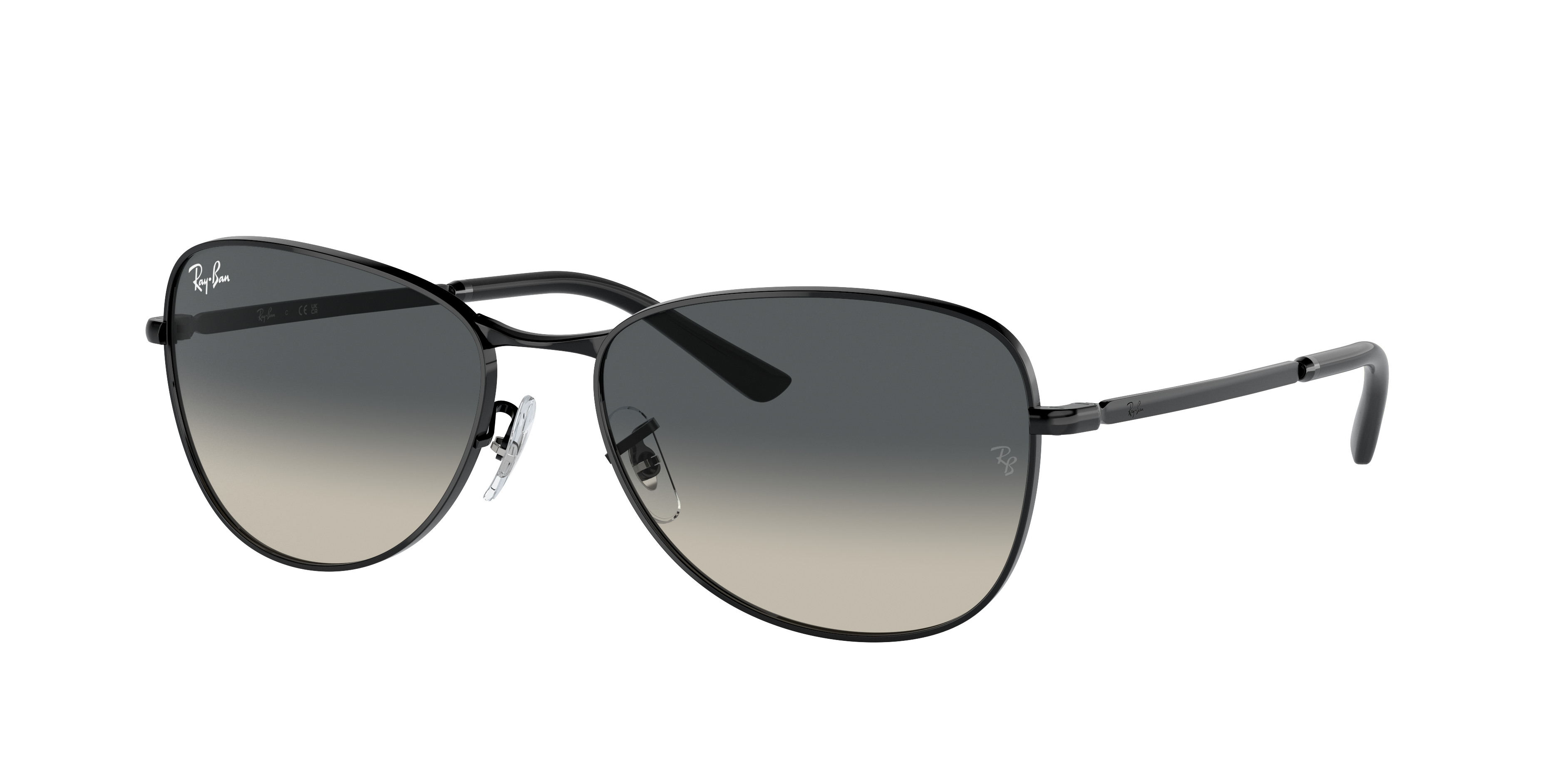 Rb3733 Sunglasses in Polished Black and Grey (56-17) - RB3733 | Ray-Ban®