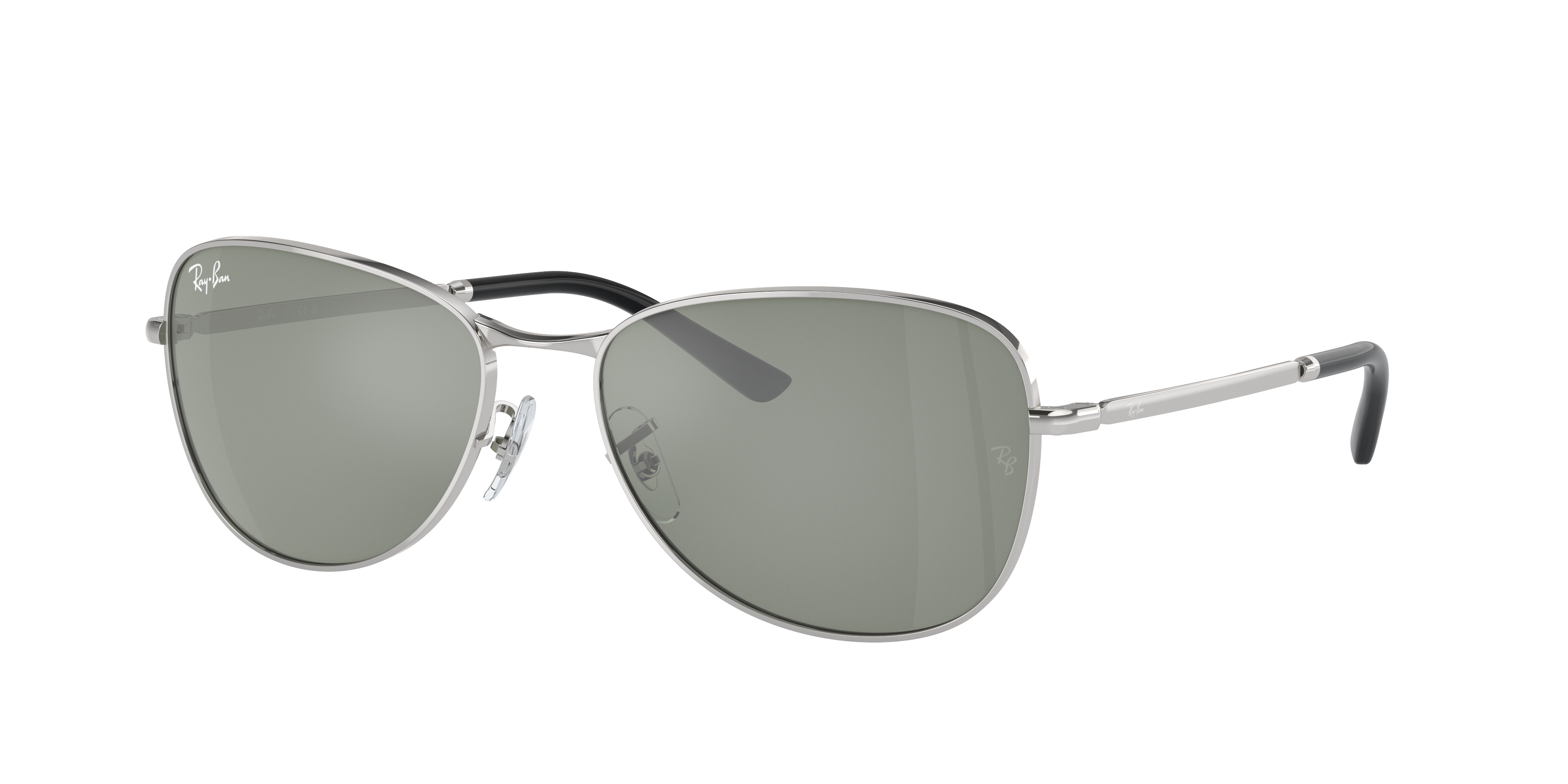 Silver Sunglasses in Green and Rb3733 - RB3733 | Ray-Ban®