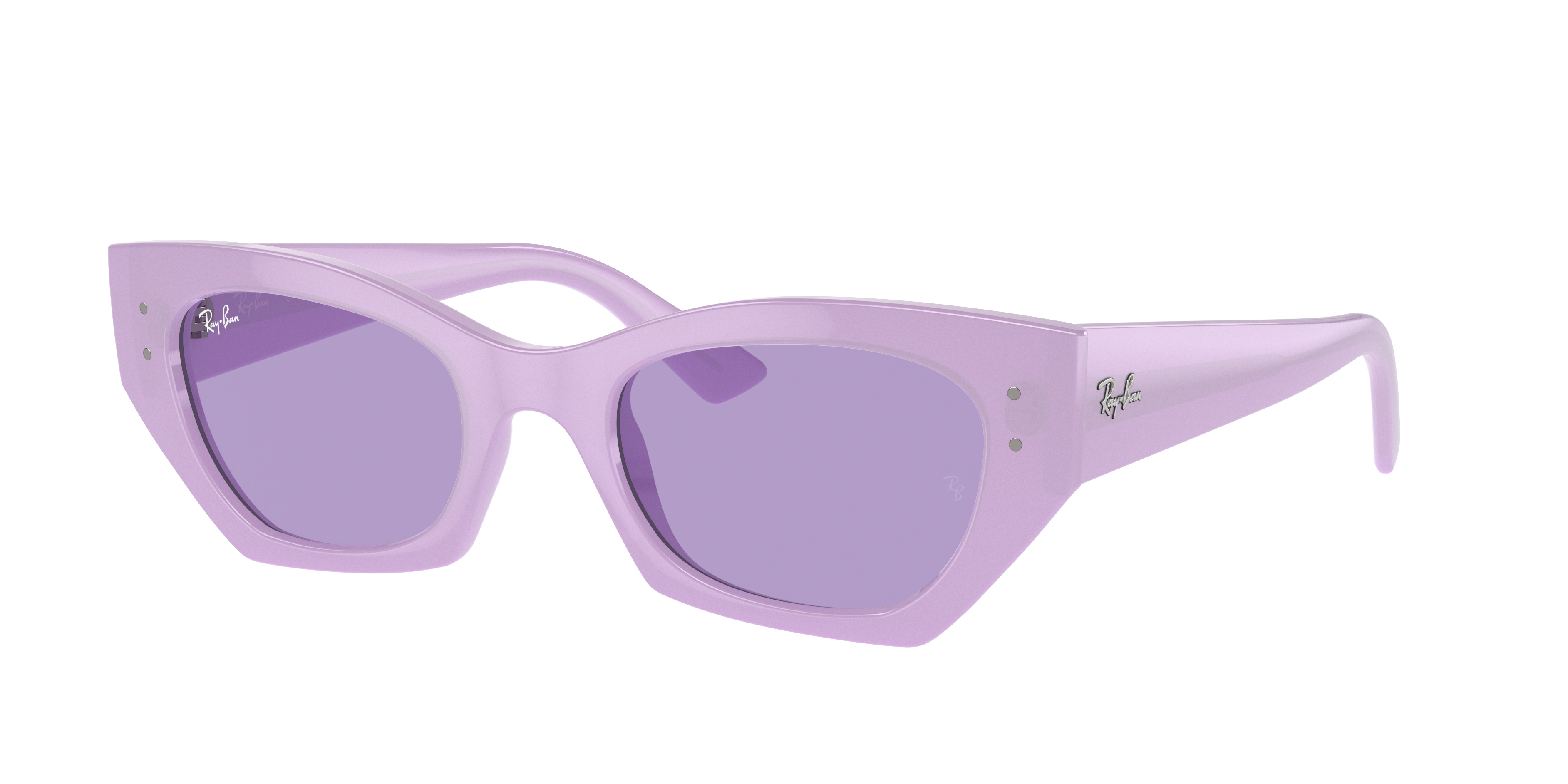 Zena Bio-based Sunglasses in Lilac and Violet - RB4430F | Ray-Ban®