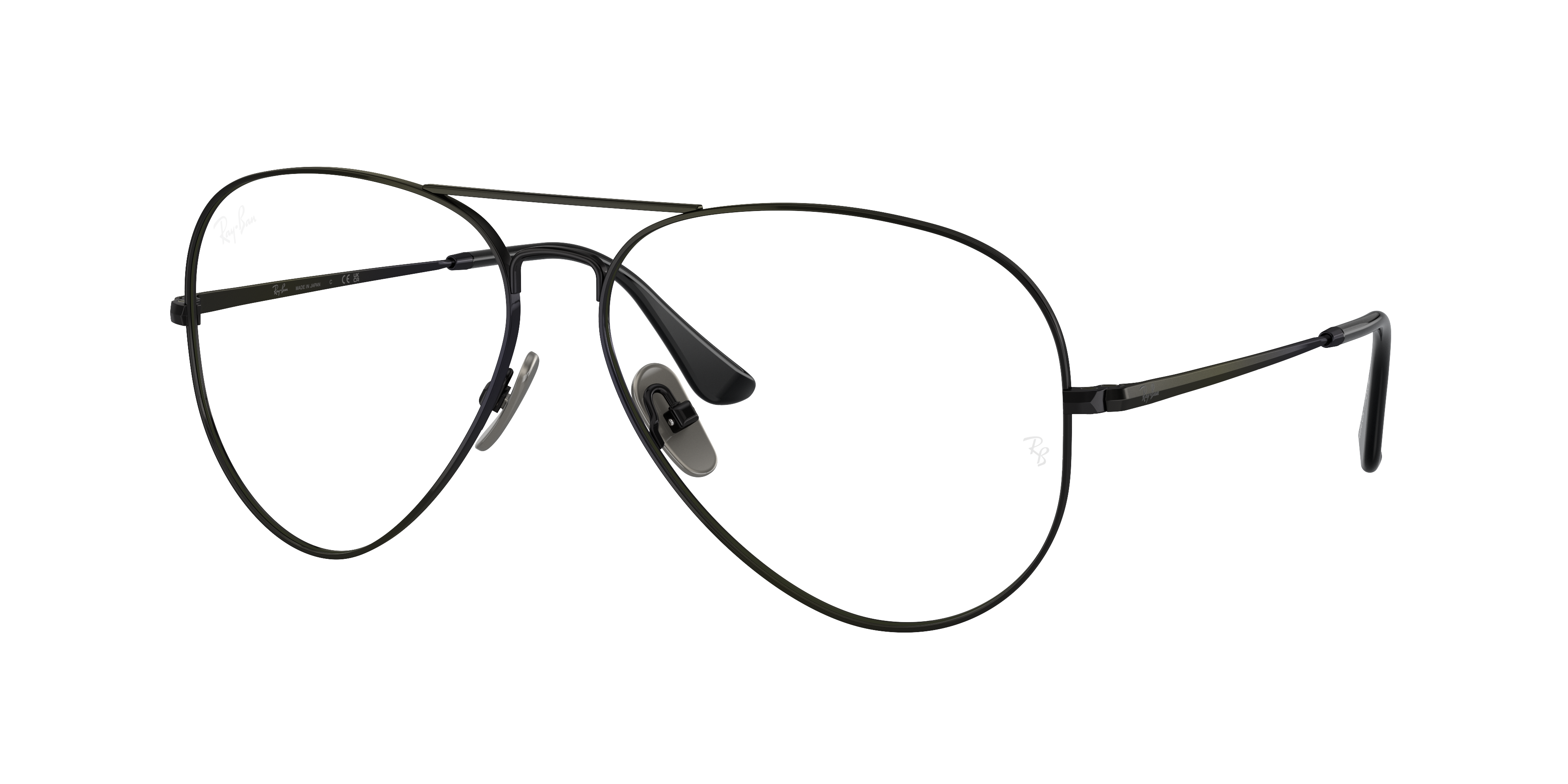 Aviator Titanium Optics Eyeglasses with Black Frame - RB8789 | Ray-Ban®
