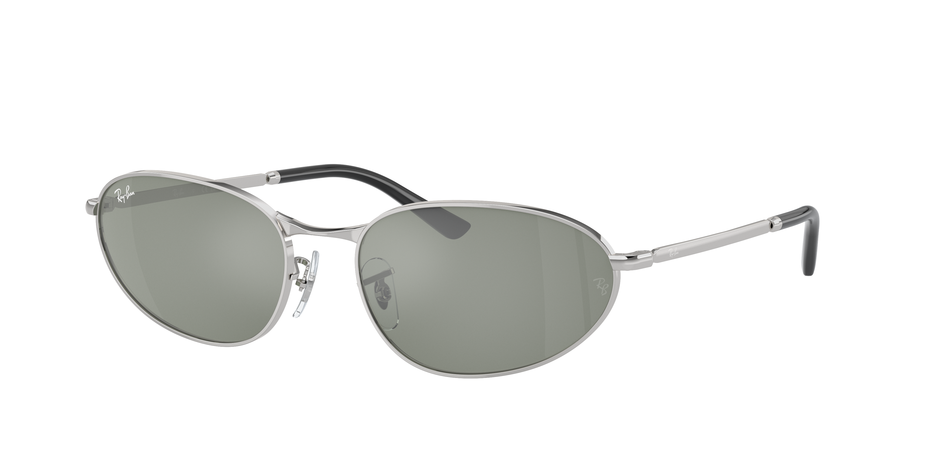 Silver Sunglasses in Green and Rb3734 - RB3734 | Ray-Ban®