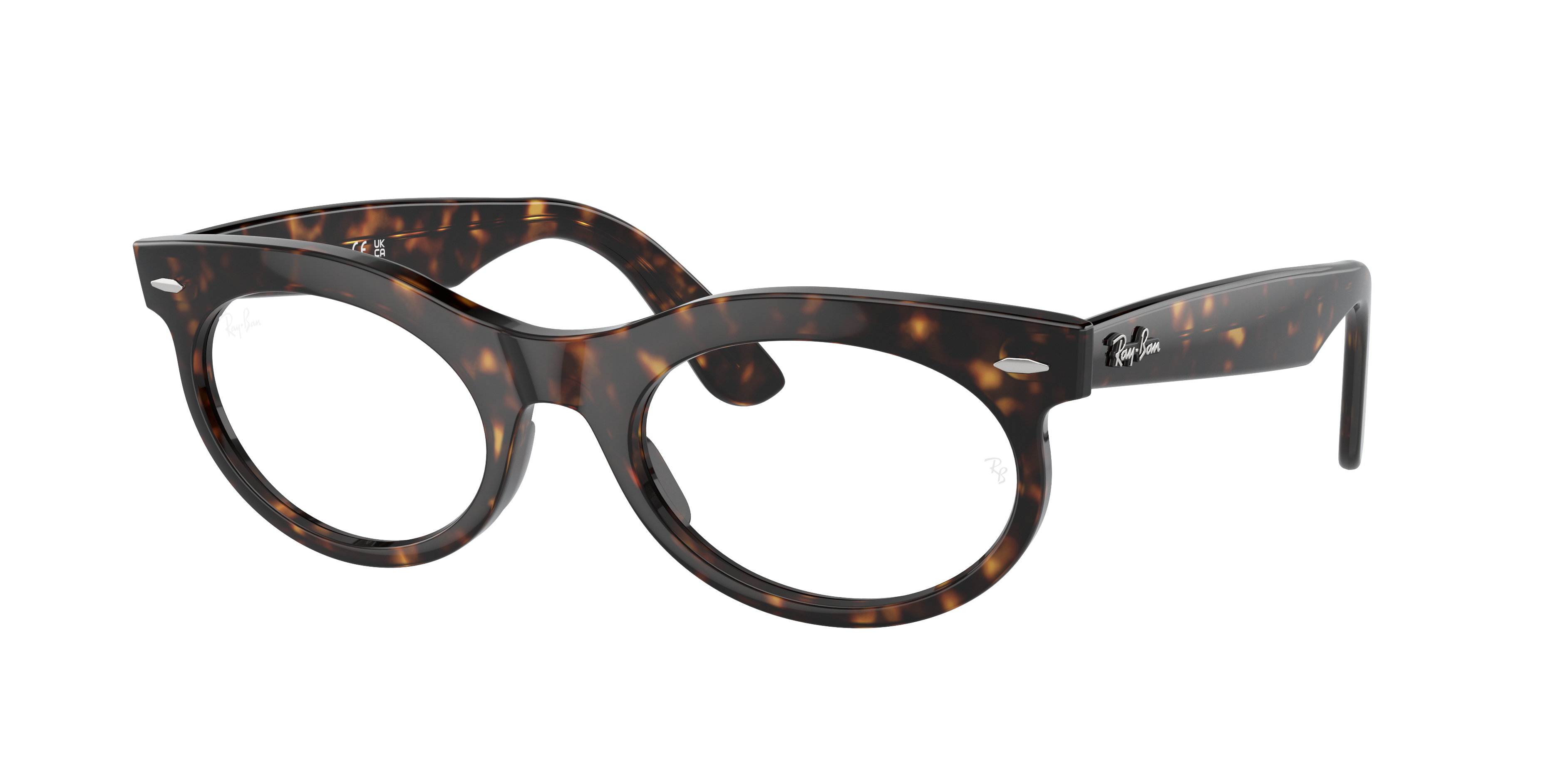 Wayfarer Oval Optics Eyeglasses with Havana Frame - RB2242VF | Ray-Ban®