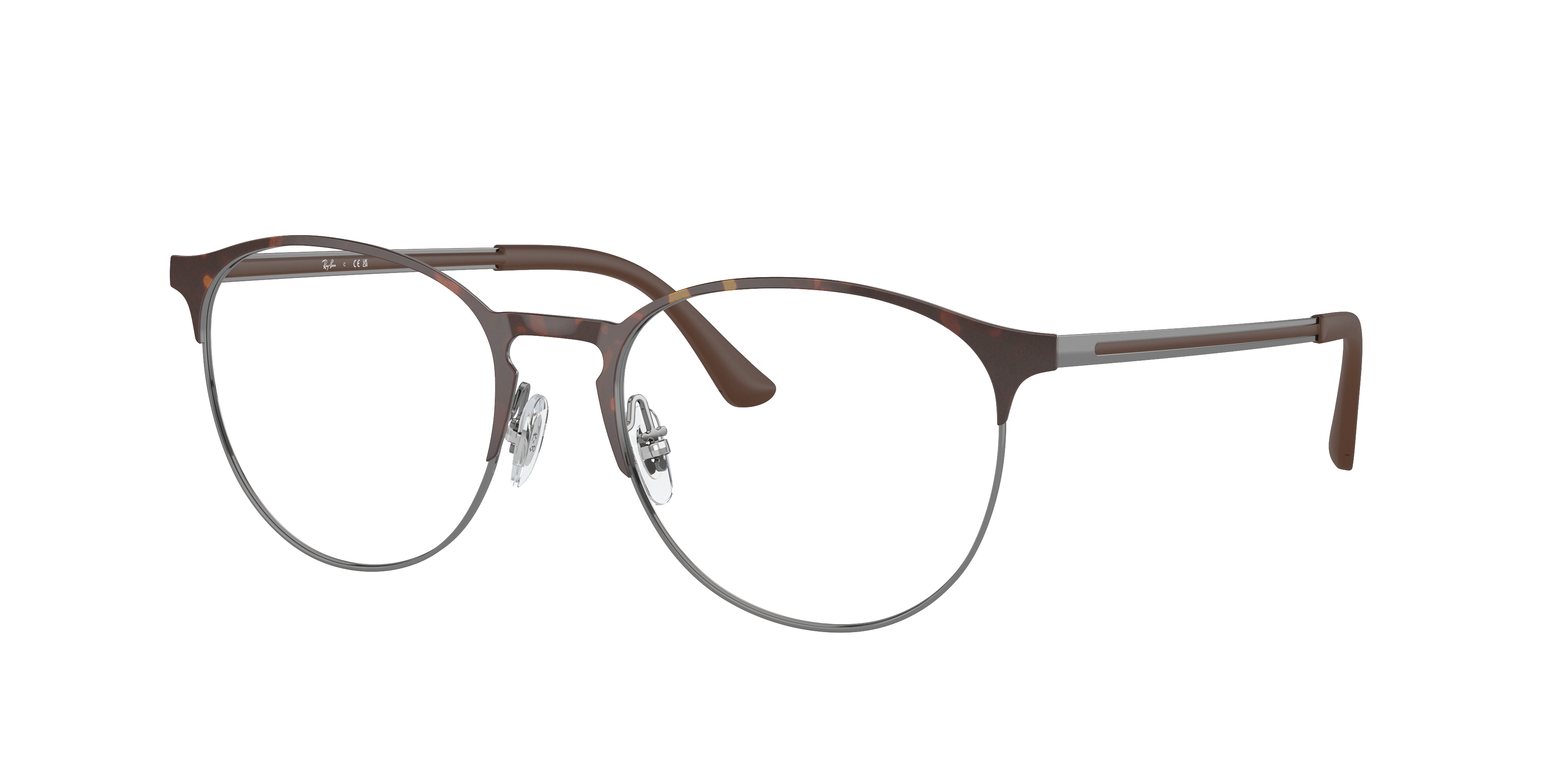 Rb6375 Optics Eyeglasses with Havana On Gunmetal Frame - RB6375 | Ray-Ban®