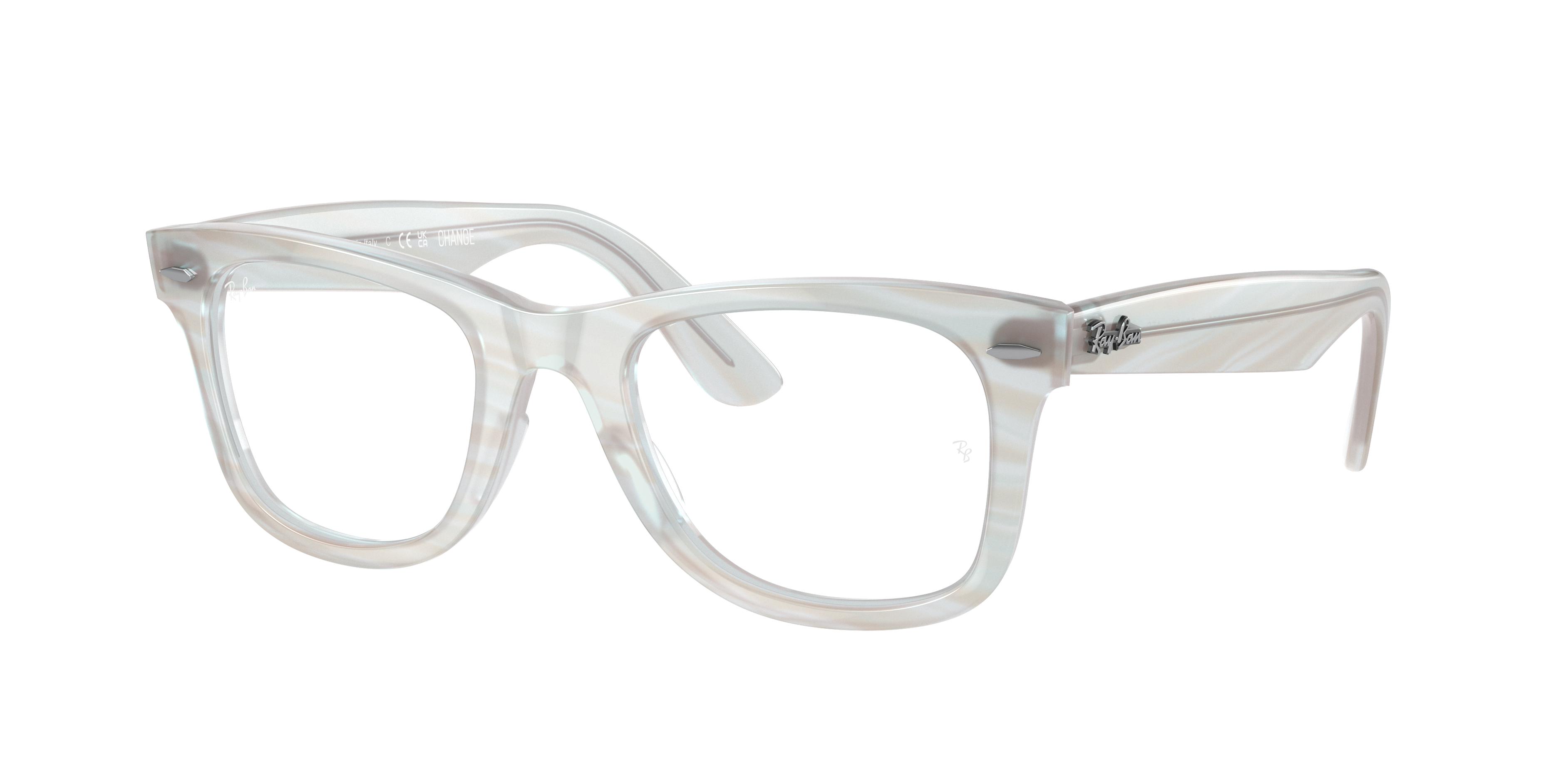 Original Wayfarer Optics Change Eyeglasses with Photo Striped Light ...