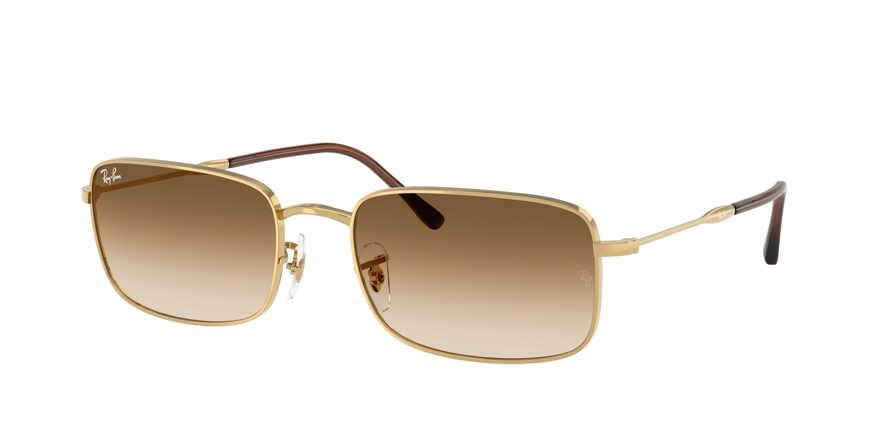 Rb3746 Sunglasses in Arista Gold and Clear Gradient Brown - RB3746 ...