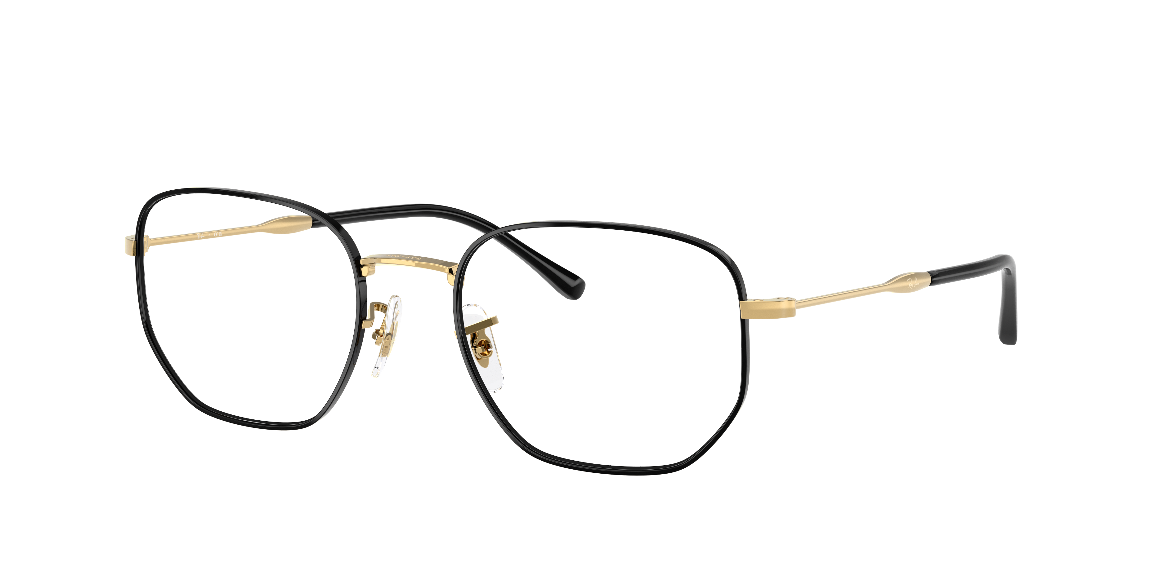Rb6496 Optics Eyeglasses with Polished Black On Arista Frame - RB6496 ...