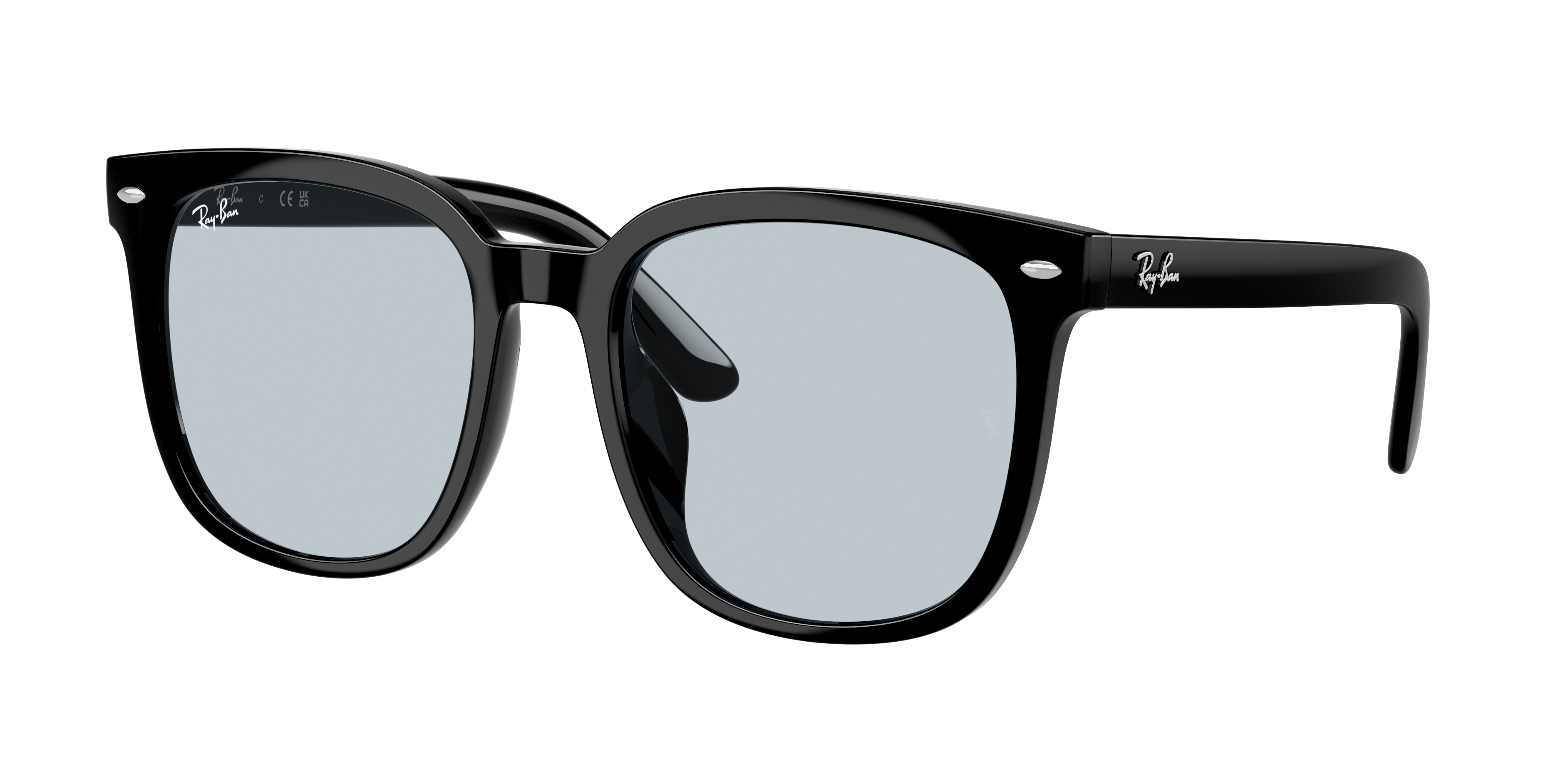 Black Sunglasses in Light Blue and Rb4401d - RB4401D | Ray-Ban®