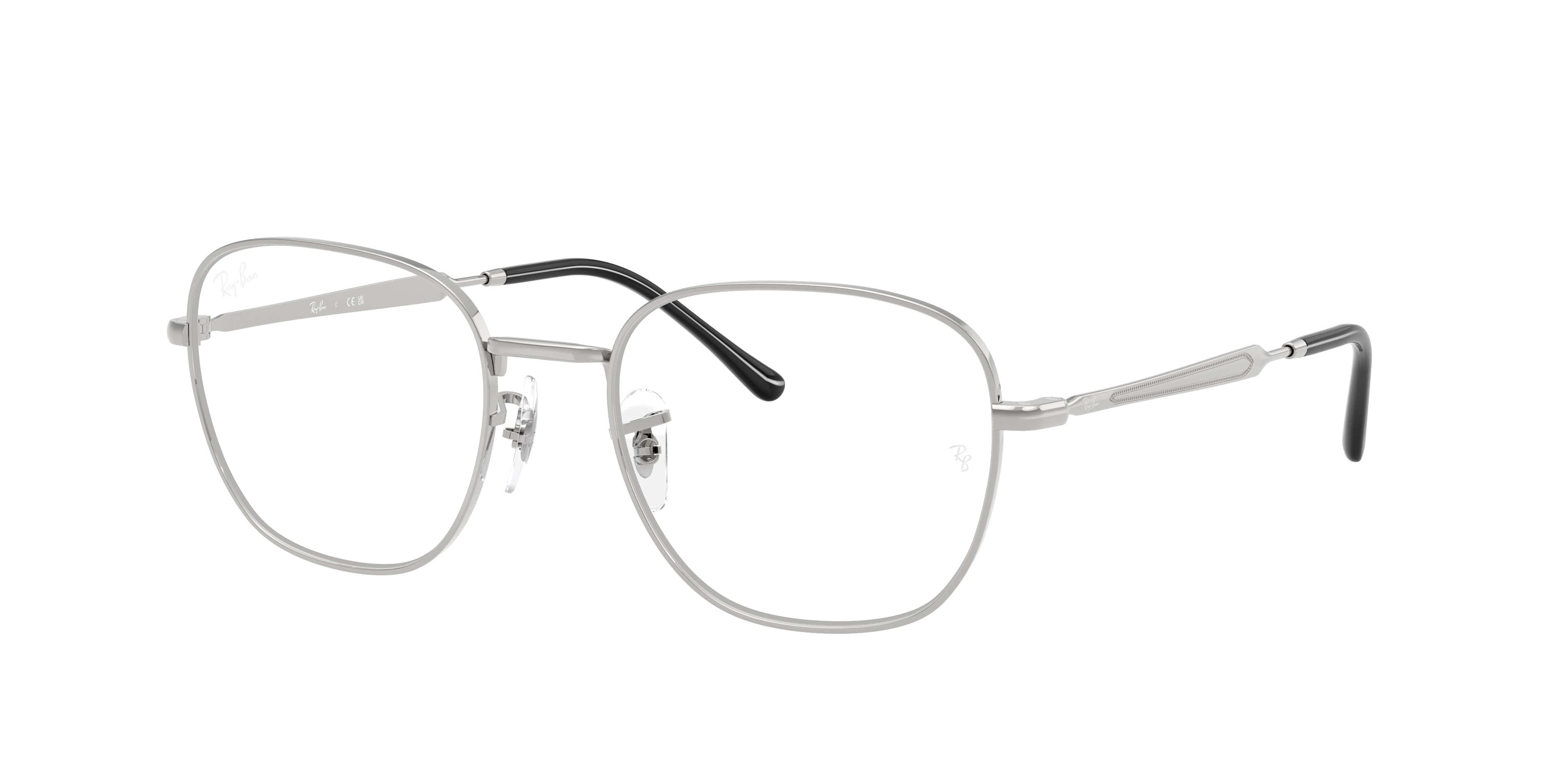 Rb6534 Optics Eyeglasses with Silver Frame - RB6534 | Ray-Ban®