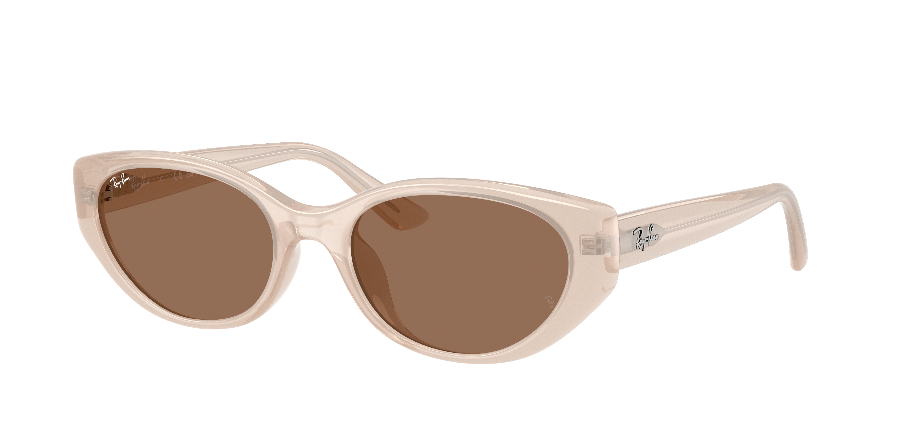 Rb4457d Bio-based Sunglasses in Opal Beige and Dark Brown - RB4457D ...