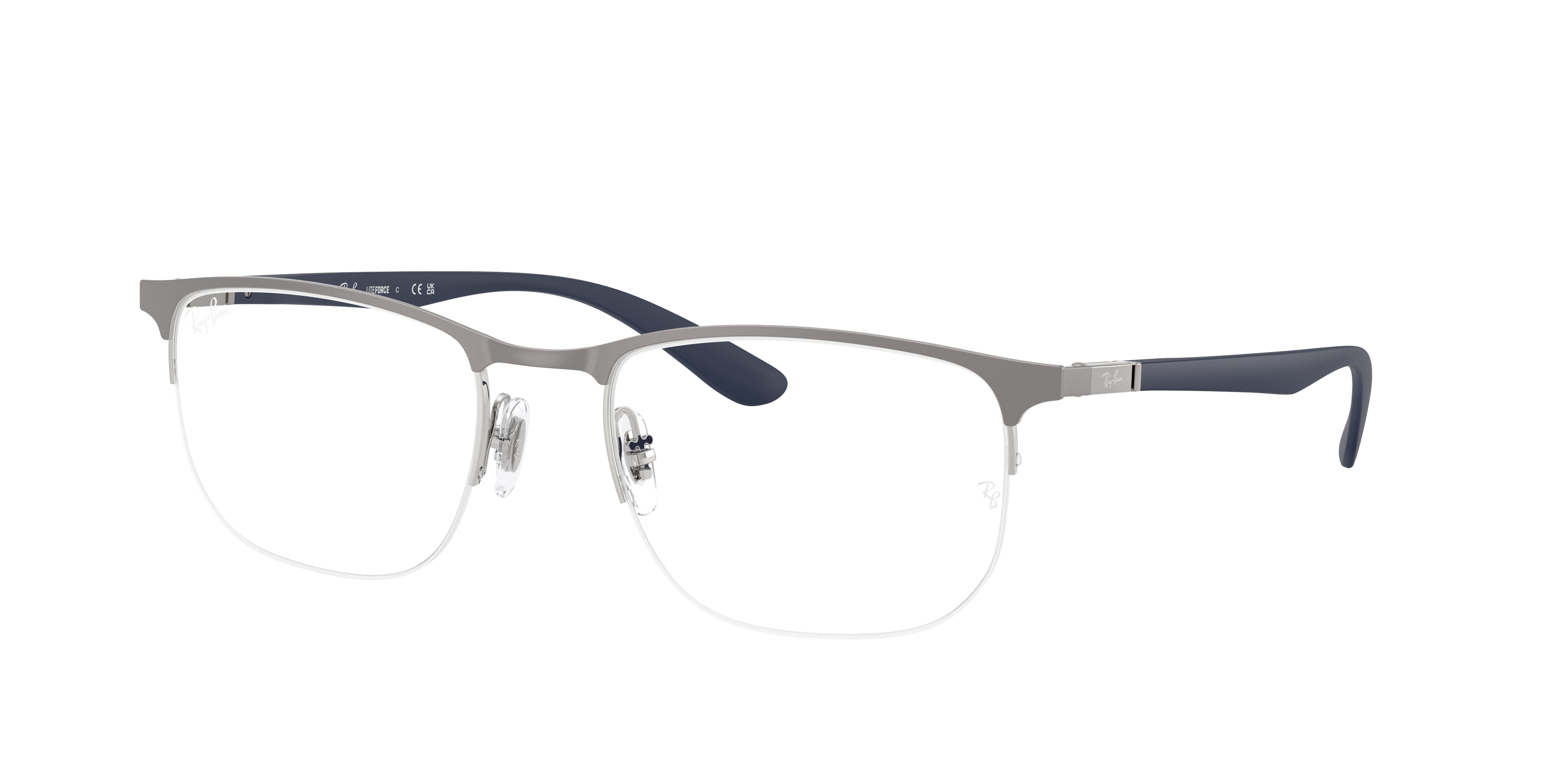 Rb6513 Optics 鏡架 銀色上點綴霧面炮銅色 光學眼鏡 - RB6513 | Ray-Ban®