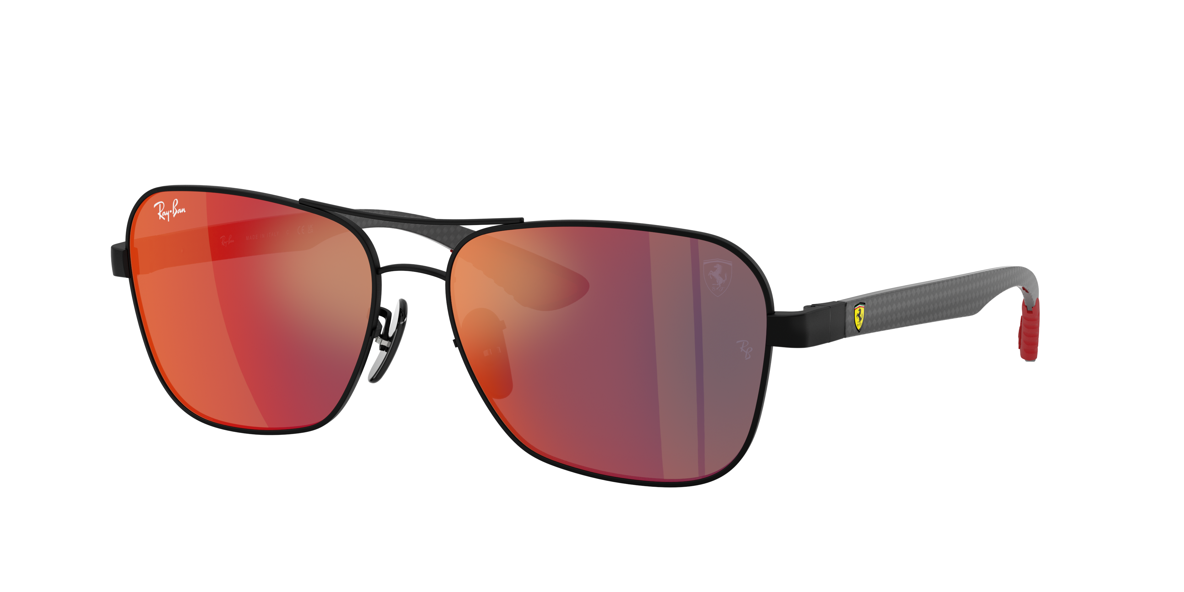 Rb8336m Scuderia Ferrari Collection Sunglasses in Matte Matte Black and ...
