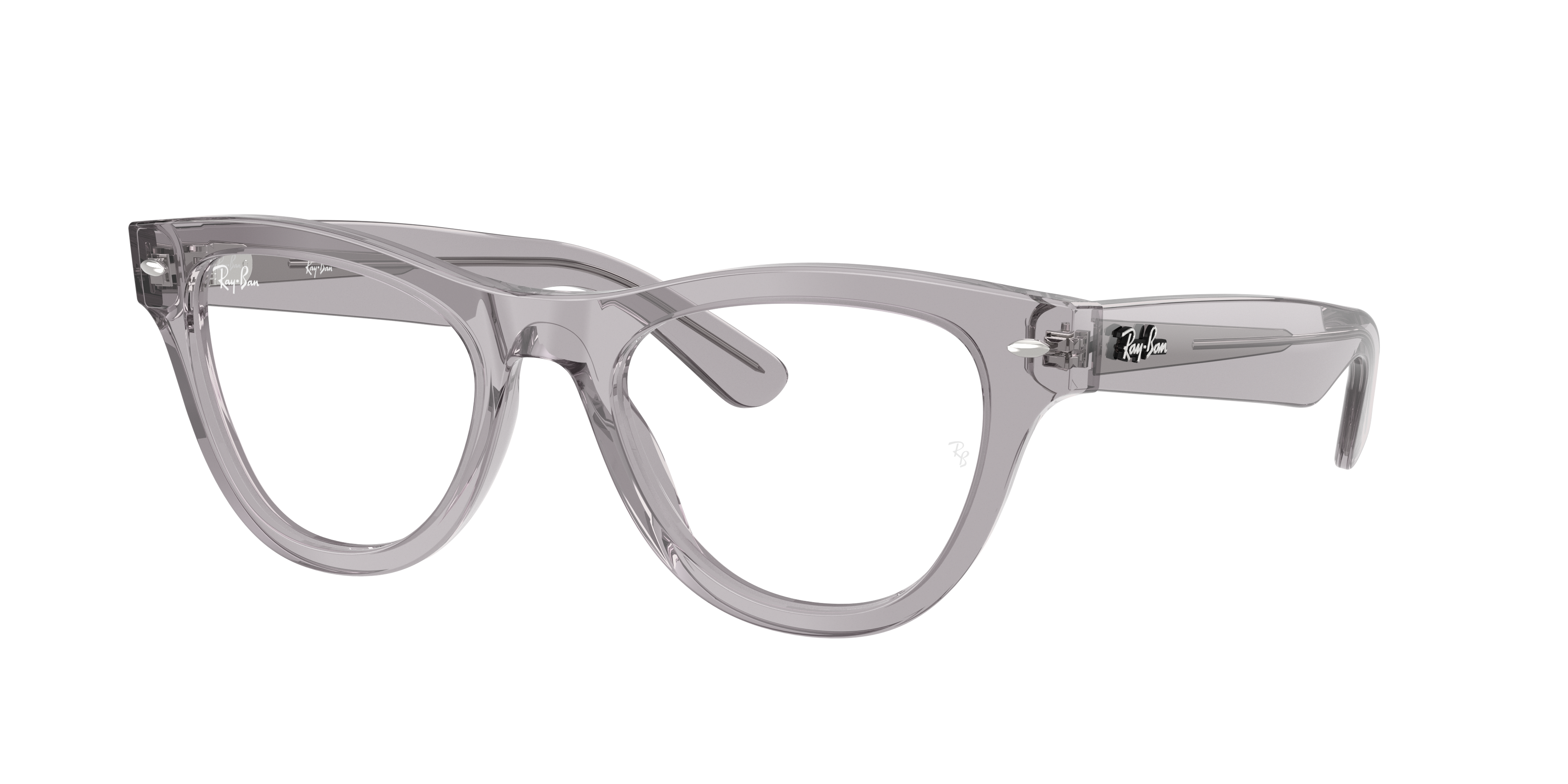 Skyler Optics Eyeglasses with Polished Light Grey Frame (50-20 ...