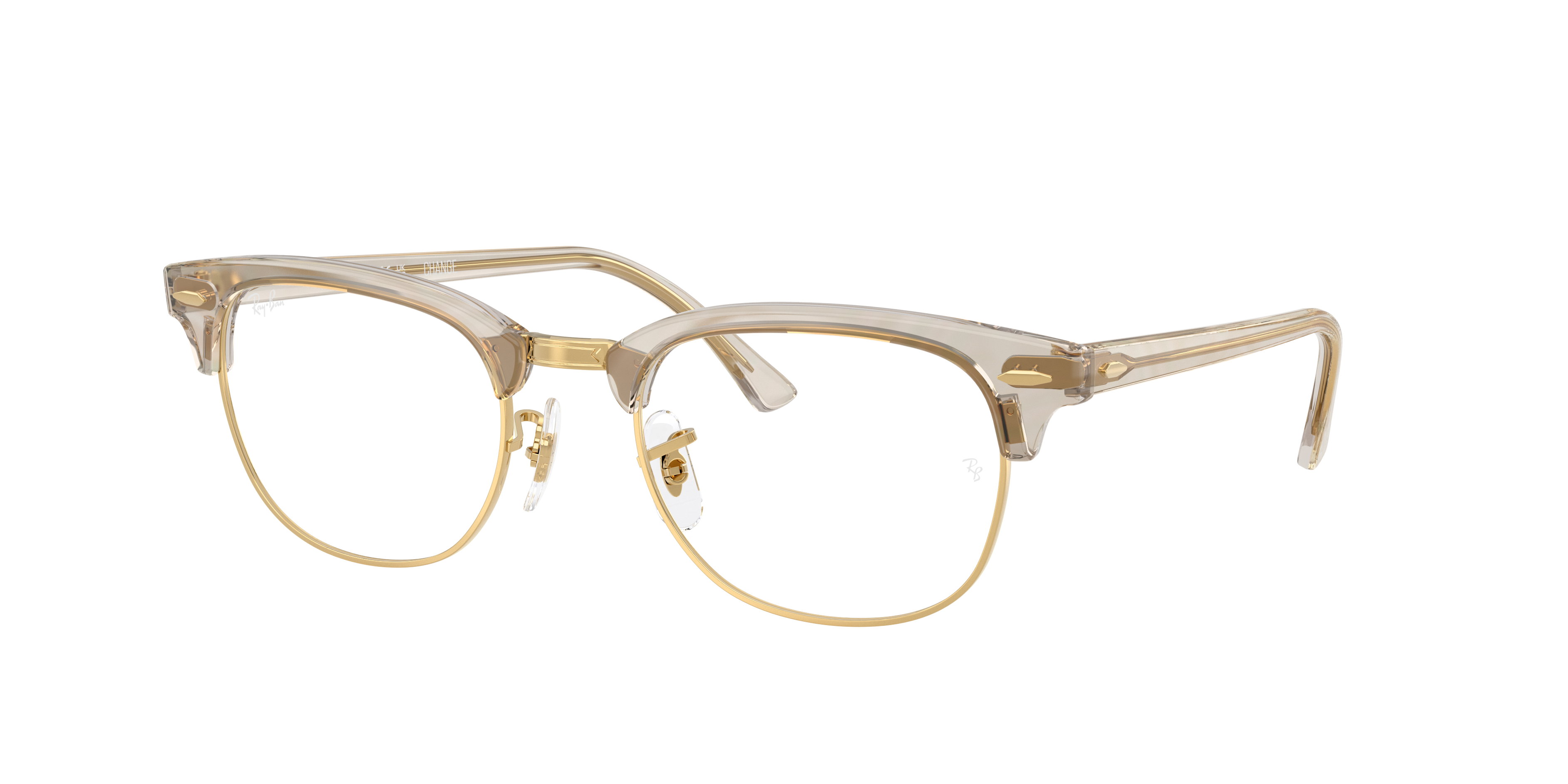 Clubmaster Optics Change Eyeglasses with Photo Waves Grey Frame ...