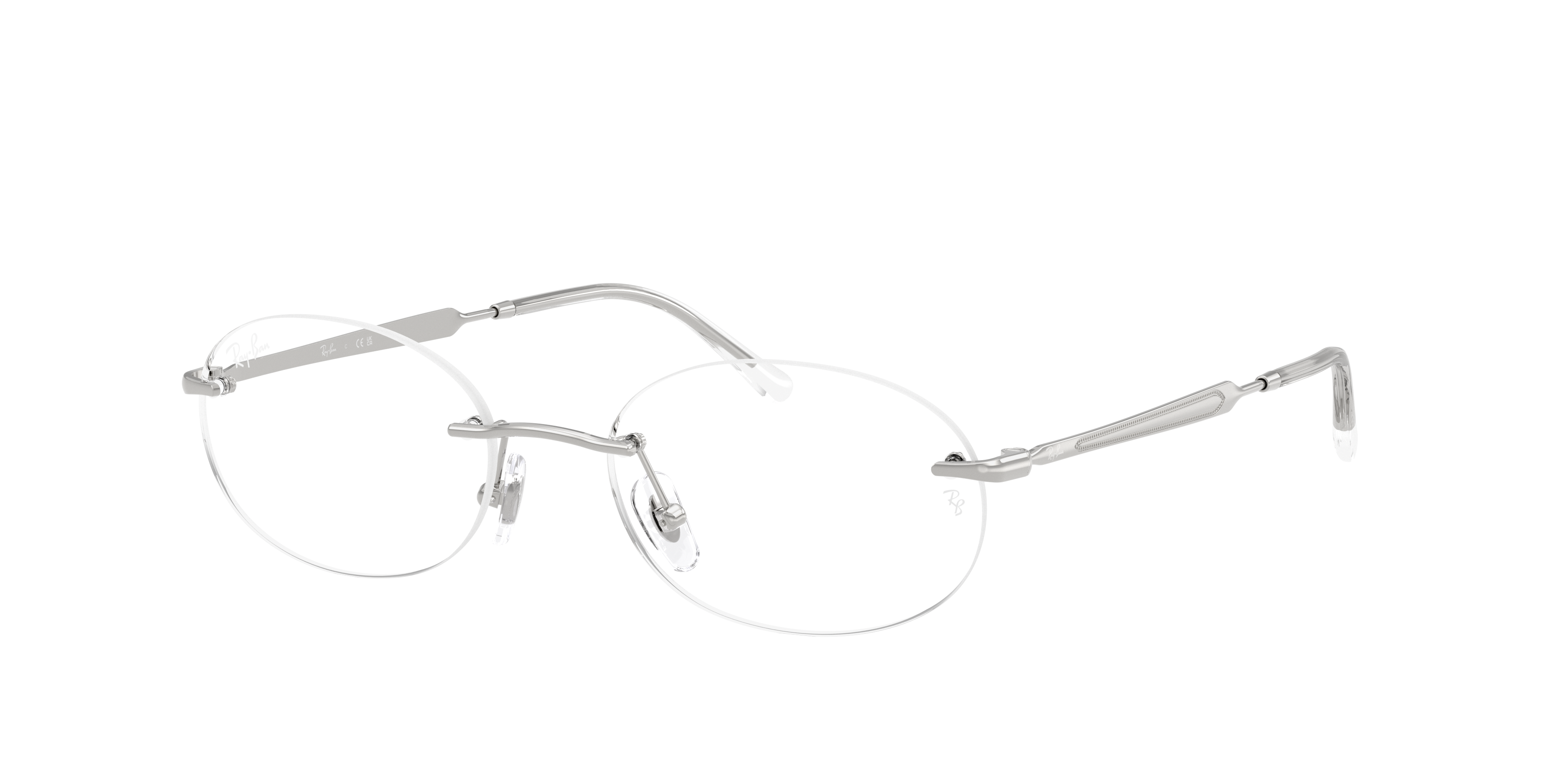 Rb3767v Optics Eyeglasses with Polished Silver Frame - RB3767V | Ray-Ban®