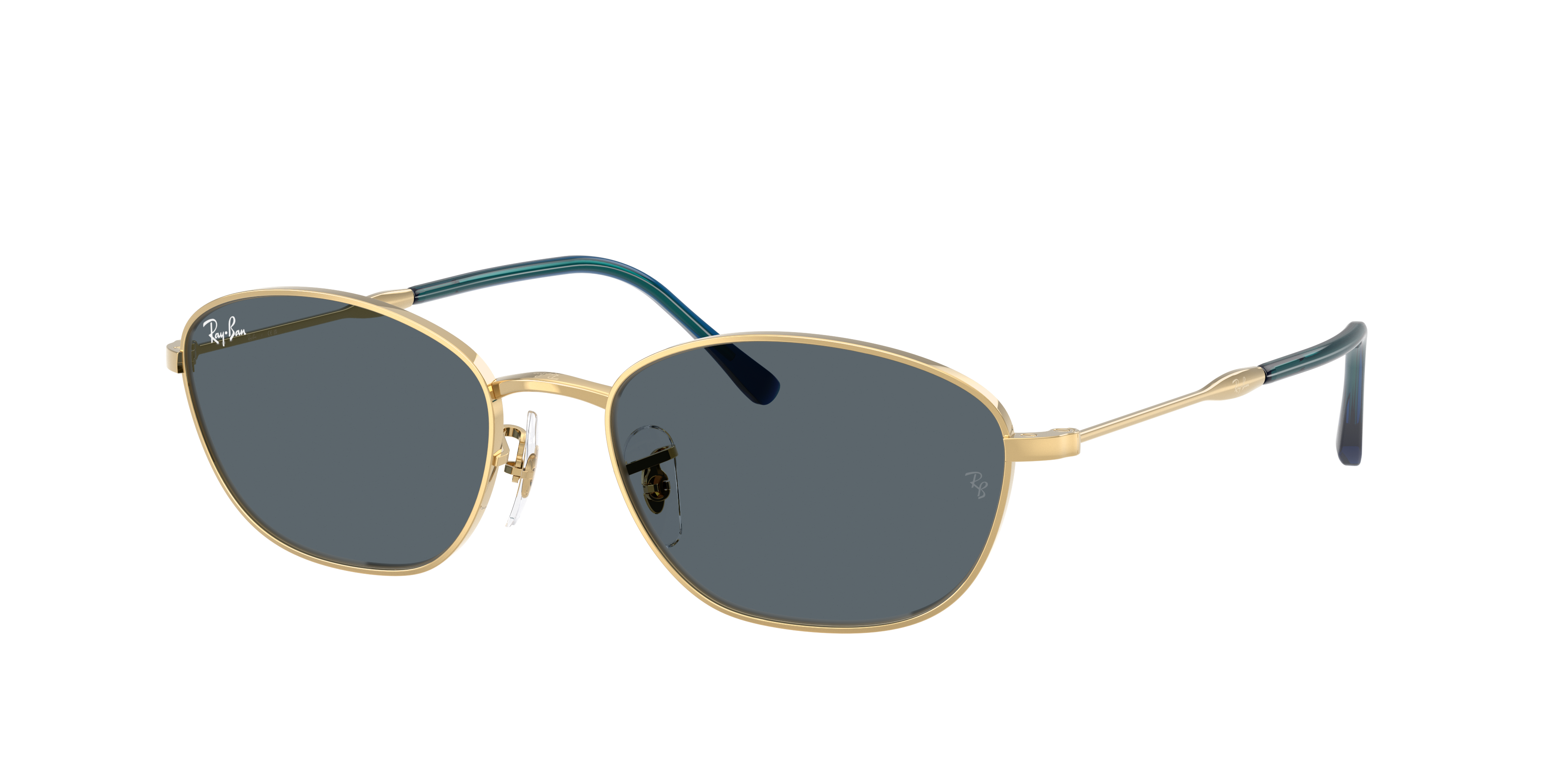 Arista Gold Sunglasses in Blue and Rb3749 - RB3749 | Ray-Ban®