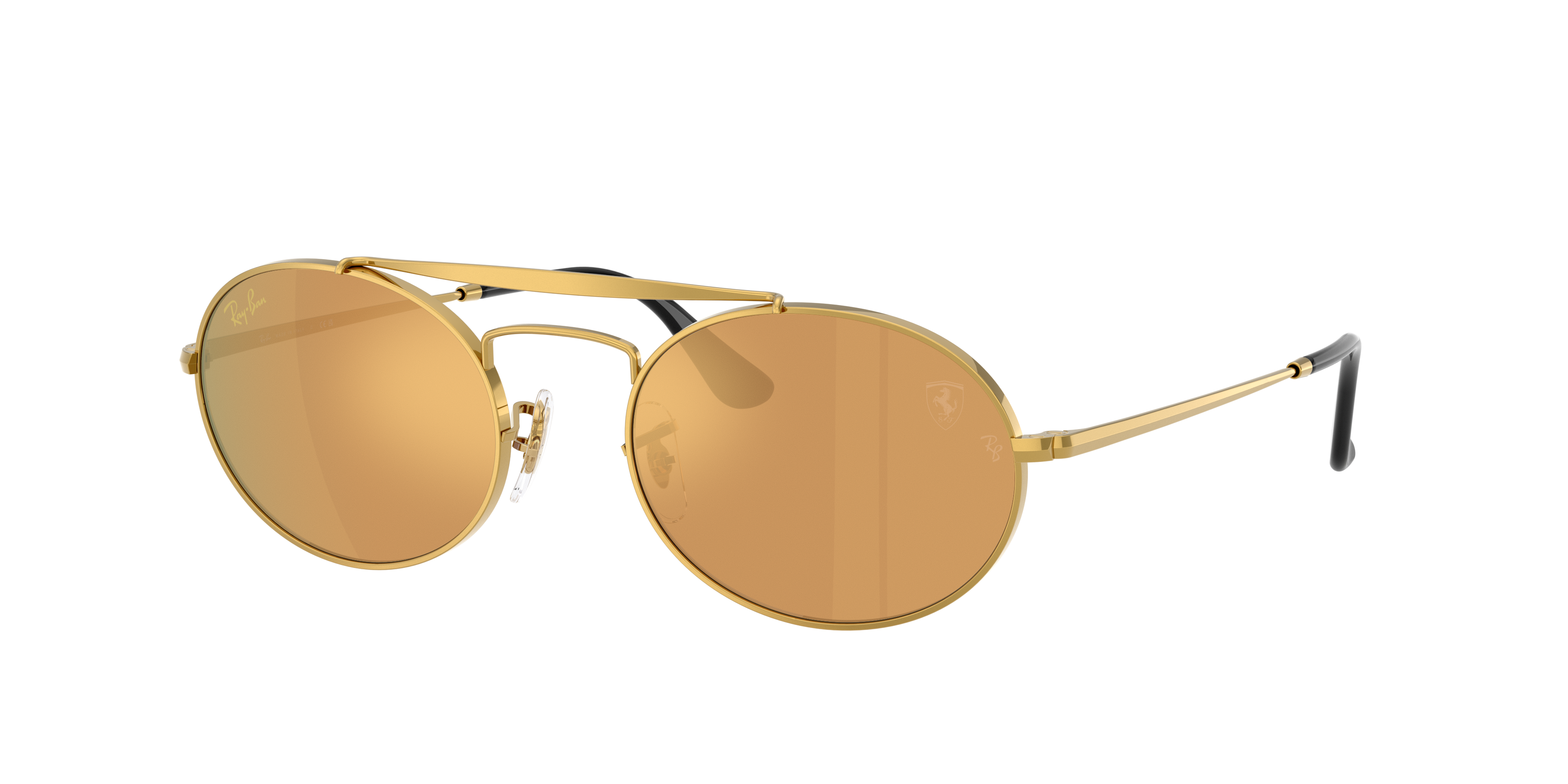 Legend Gold Sunglasses in Light Brown Mirror Gold and Rb3775m Scuderia ...