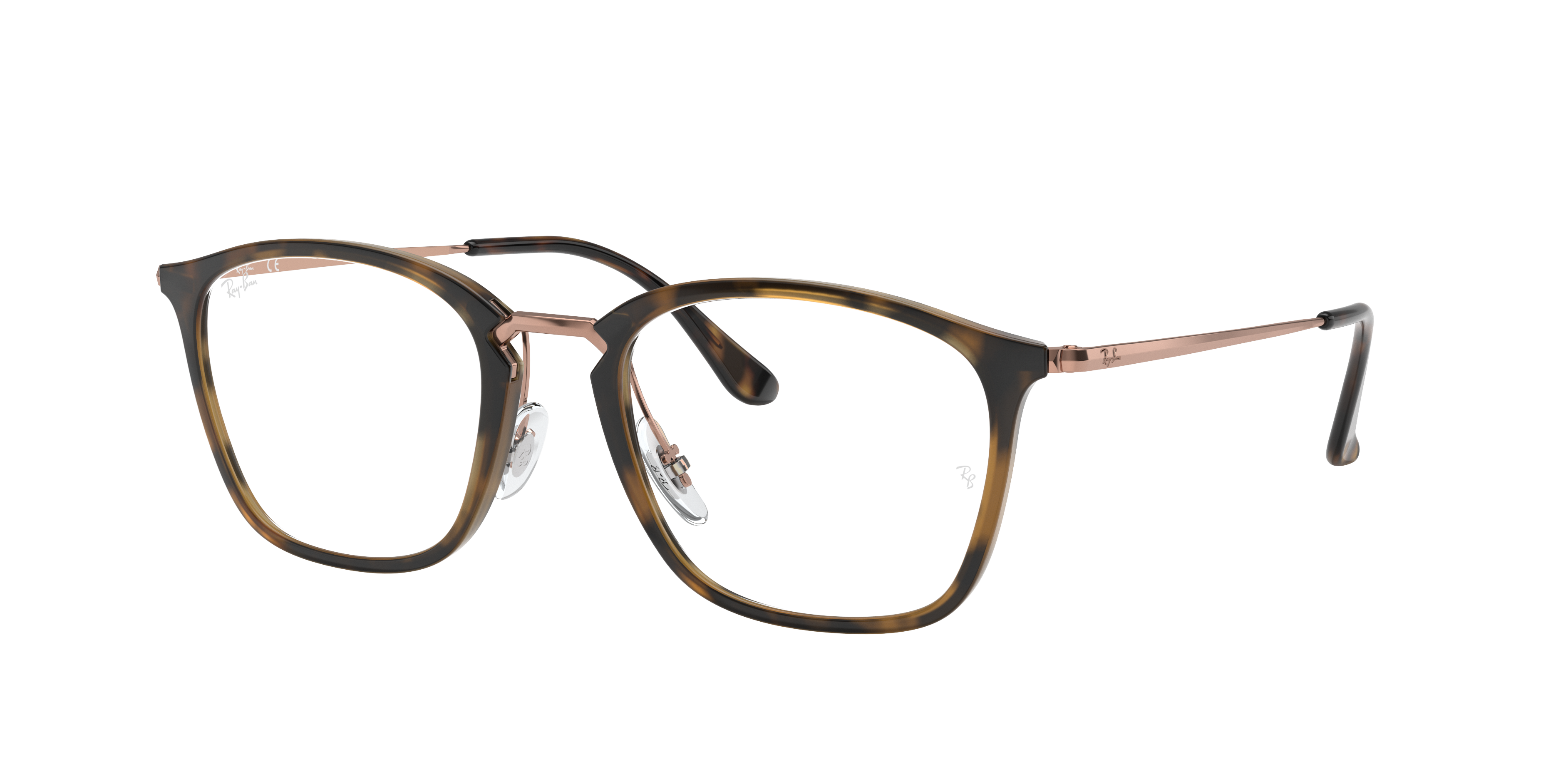 Rb7164 Optics Eyeglasses with Havana Frame - RB7164 | Ray-Ban®