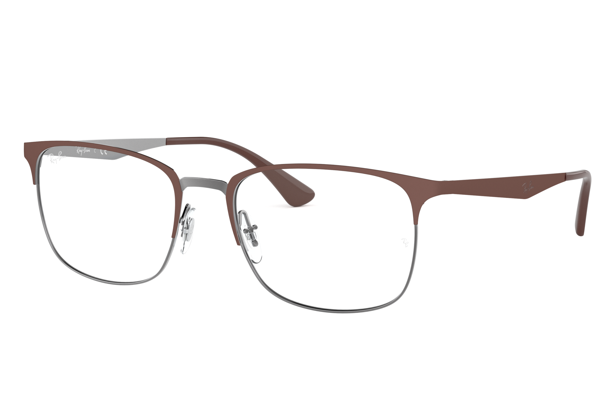 Rb6421 Optics Eyeglasses with Brown Frame - RB6421 | Ray-Ban®