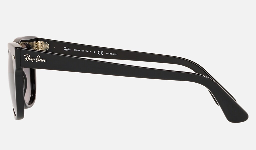 Ray-Ban RB2168 901/M3 METEOR Black/Grey Gradient Glass Polarized ...