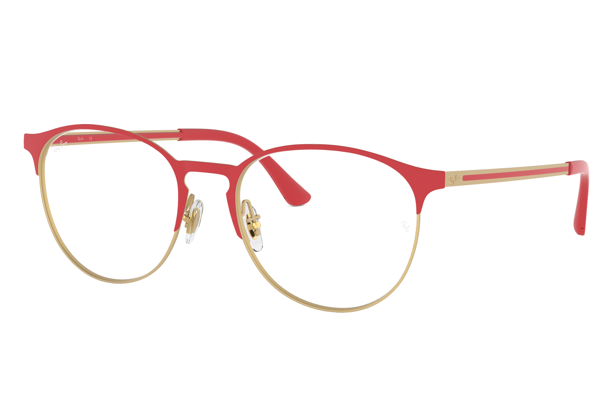 Rb6375 Optics Eyeglasses with Red Frame - RB6375F | Ray-Ban®