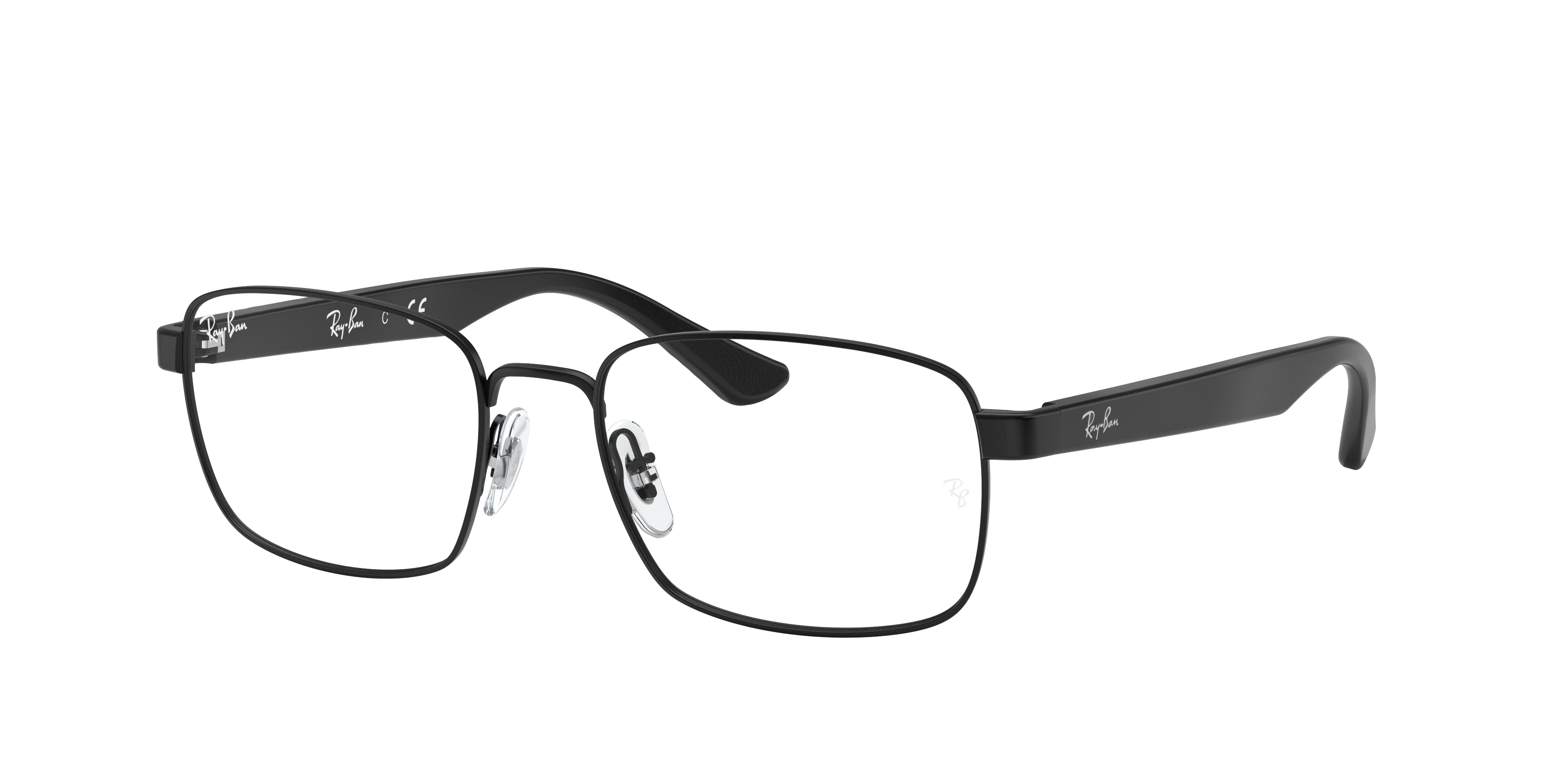 Rb6445 Optics Eyeglasses with Polished Black Frame (51-18) - RB6445 ...