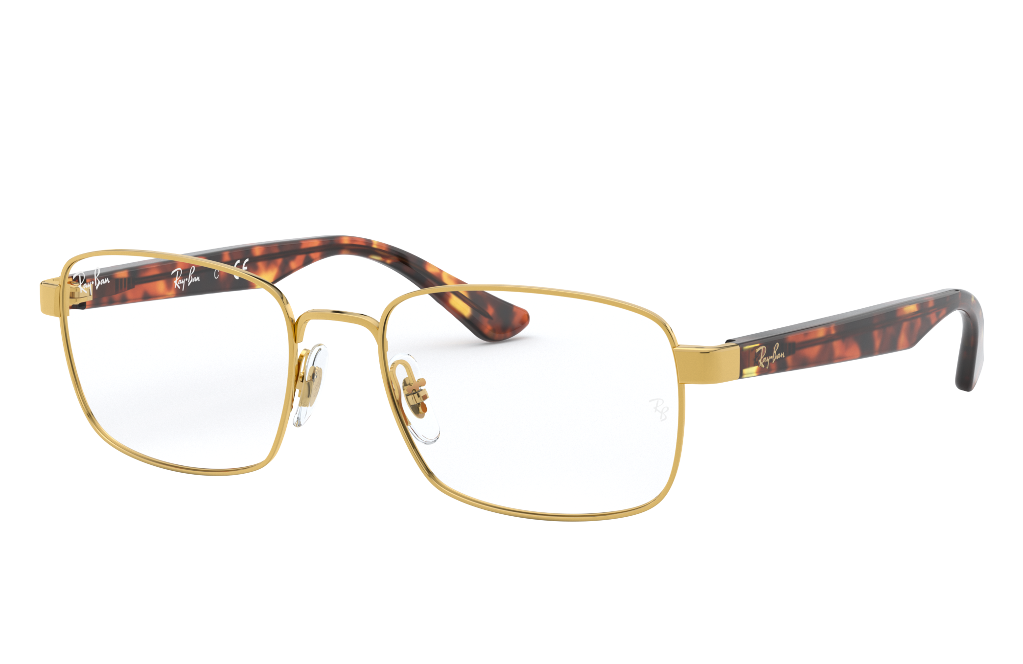 Rb6445 Optics Eyeglasses with Arista Gold Frame - RB6445 | Ray-Ban®