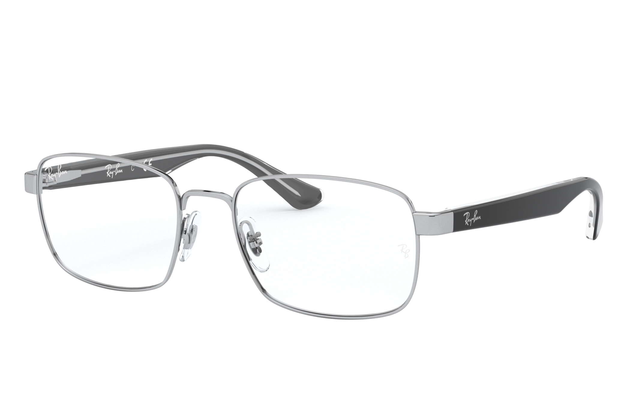 Rb6445 Eyeglasses With Silver Frame RB6445 Ray Ban rb6445-eyeglasses-with-silver-frame-rb6445-ray-ban