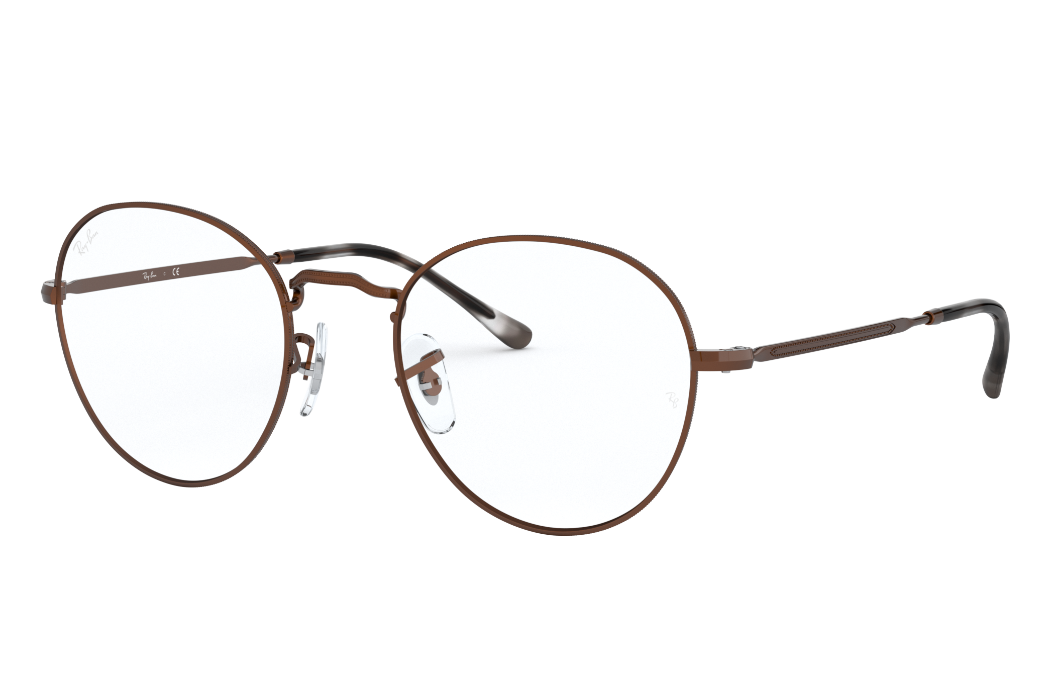 Round Metal Optics Ii Eyeglasses with Brown Frame - RB3582V | Ray-Ban®