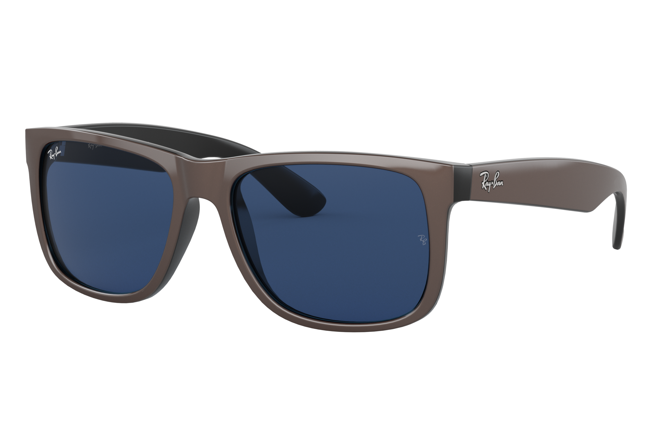 Brown Sunglasses in Dark Blue and Justin Color Mix - RB4165F | Ray-Ban®