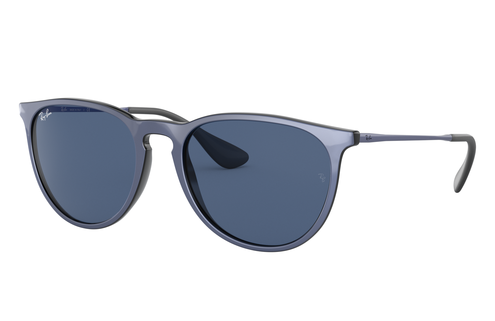 Erika Color Mix Sunglasses in Violet and Dark Blue - RB4171F | Ray-Ban®